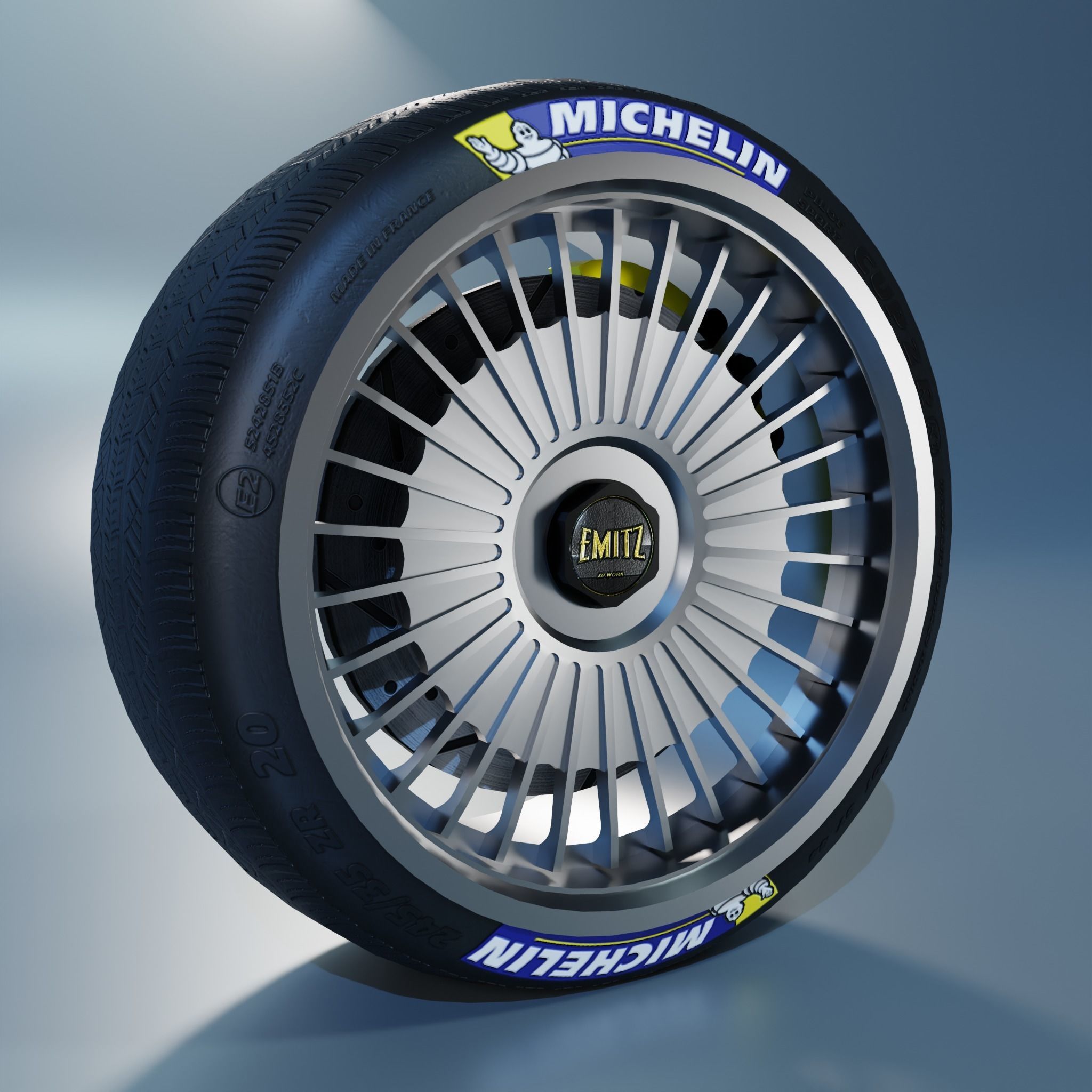 3D model Work Emitz Wheel VR / AR / low-poly | CGTrader