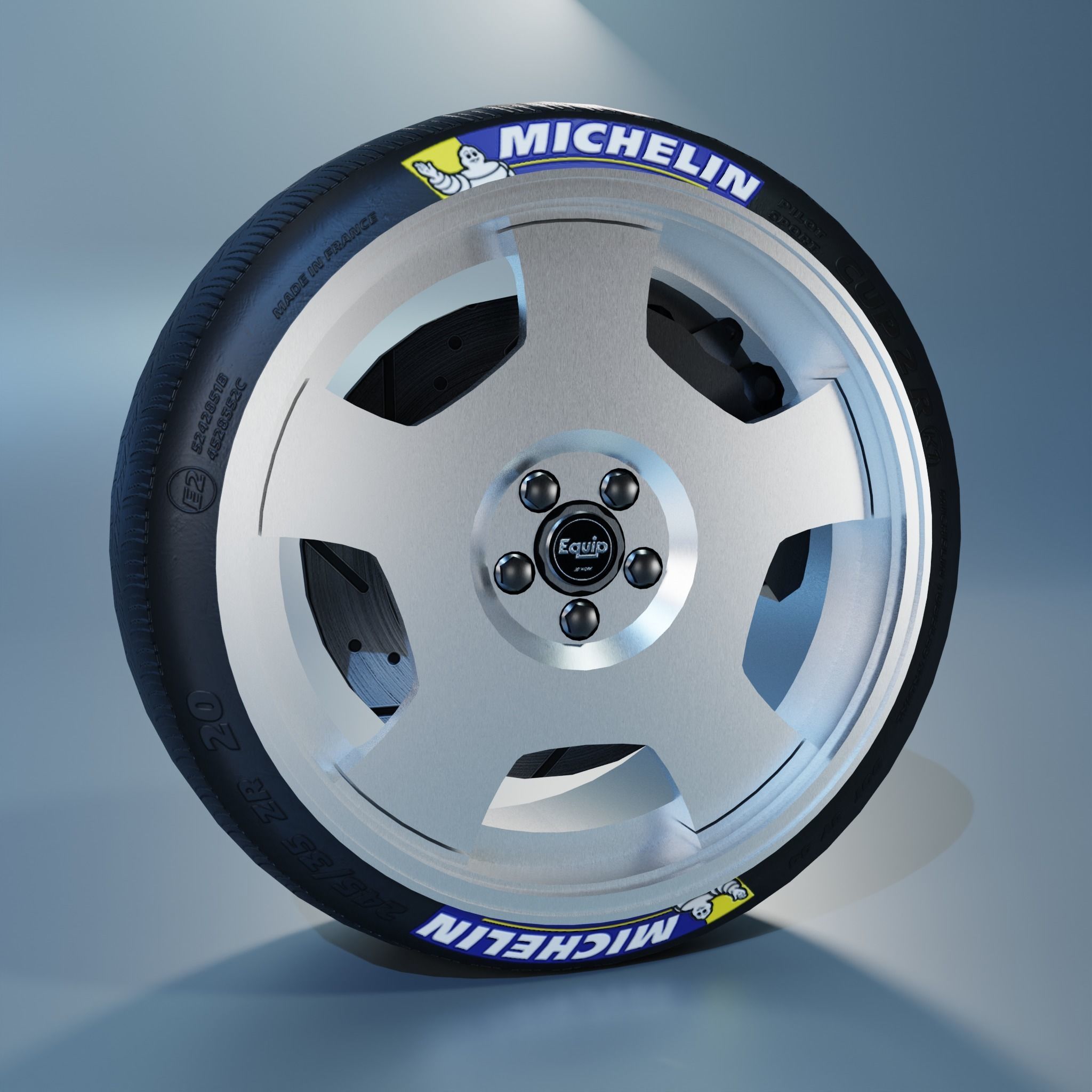3D model Work Lanvec Wheel VR / AR / low-poly | CGTrader