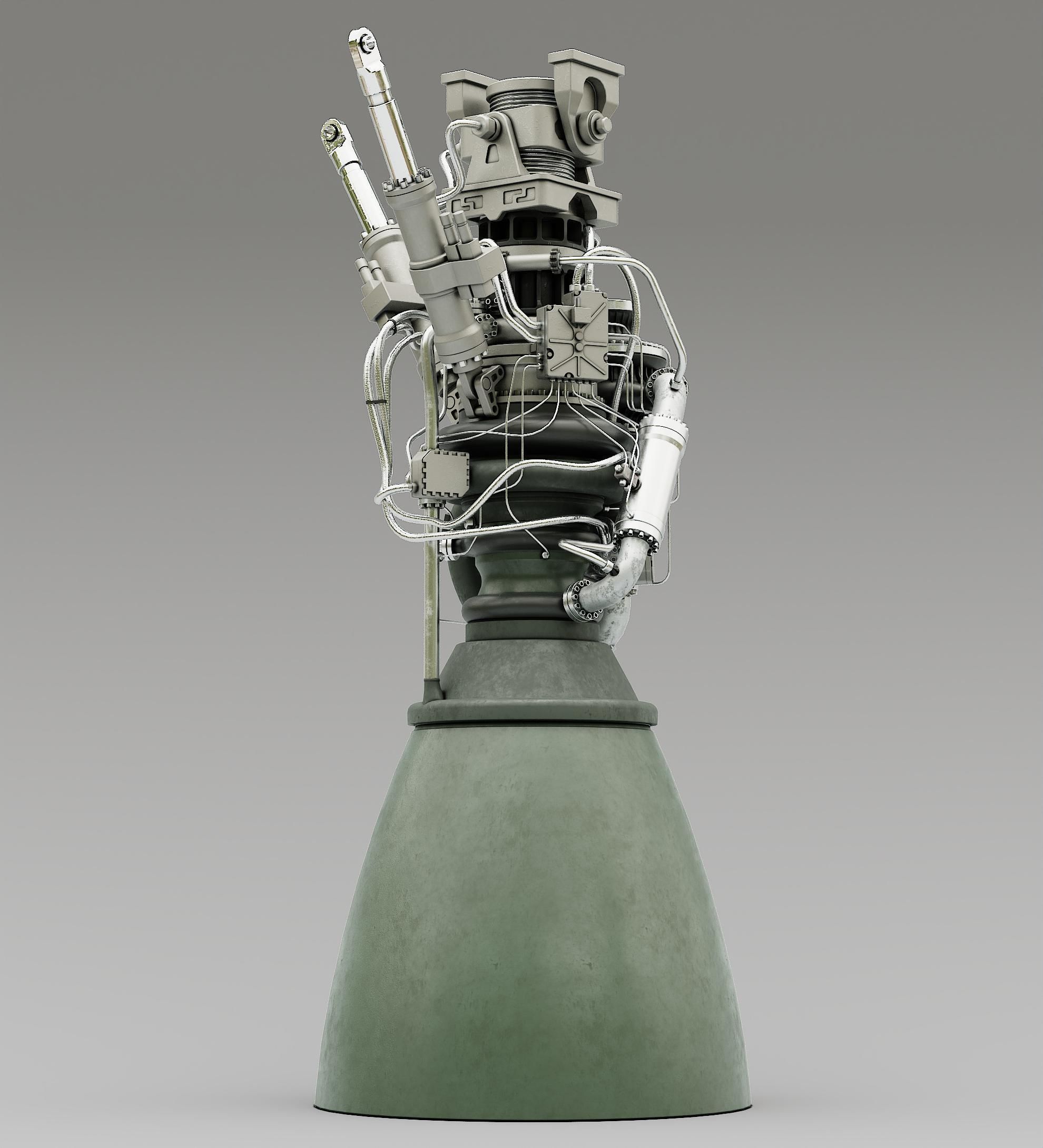 Rocket Engine 3D model | CGTrader