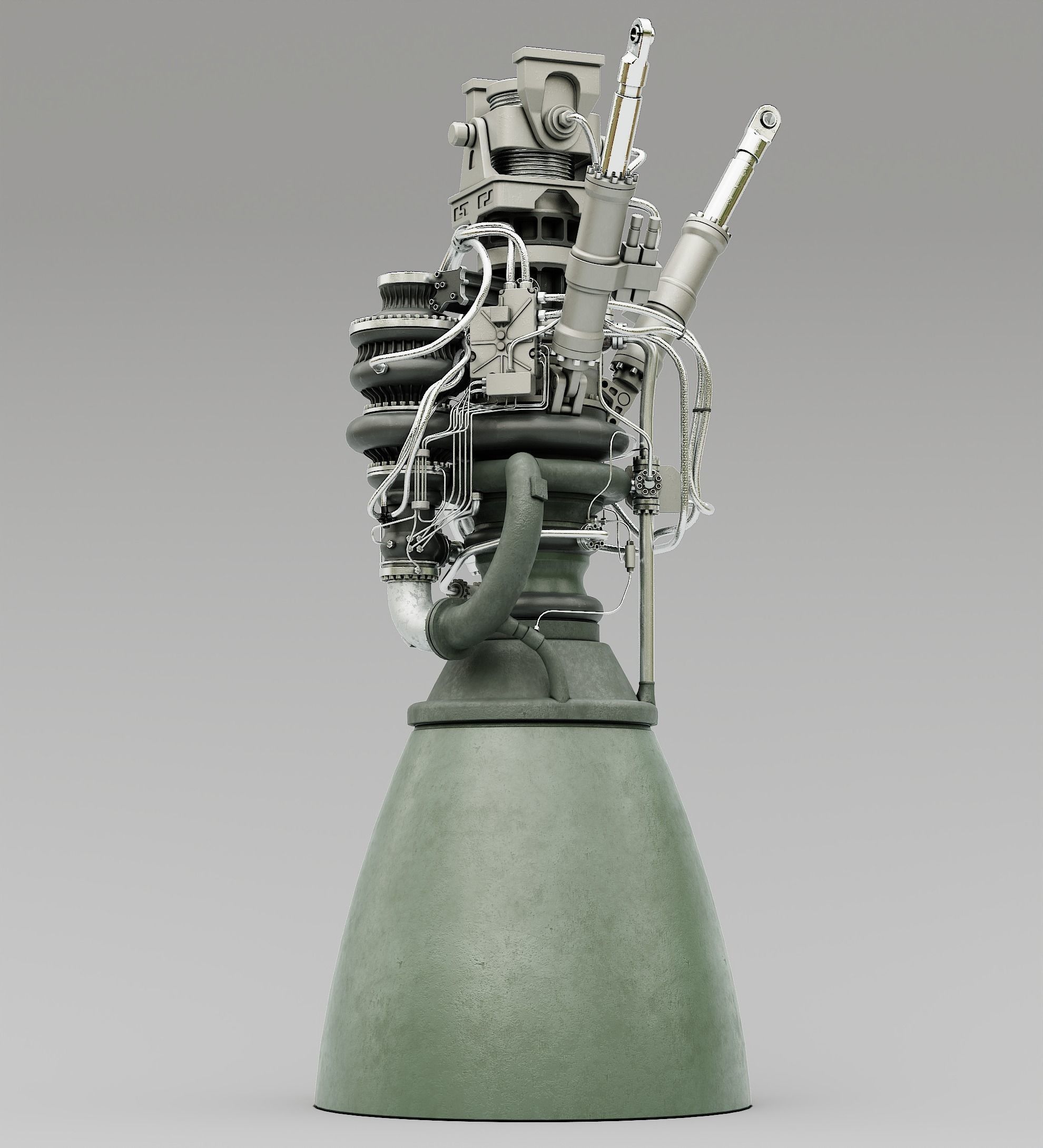 Rocket Engine 3D model | CGTrader