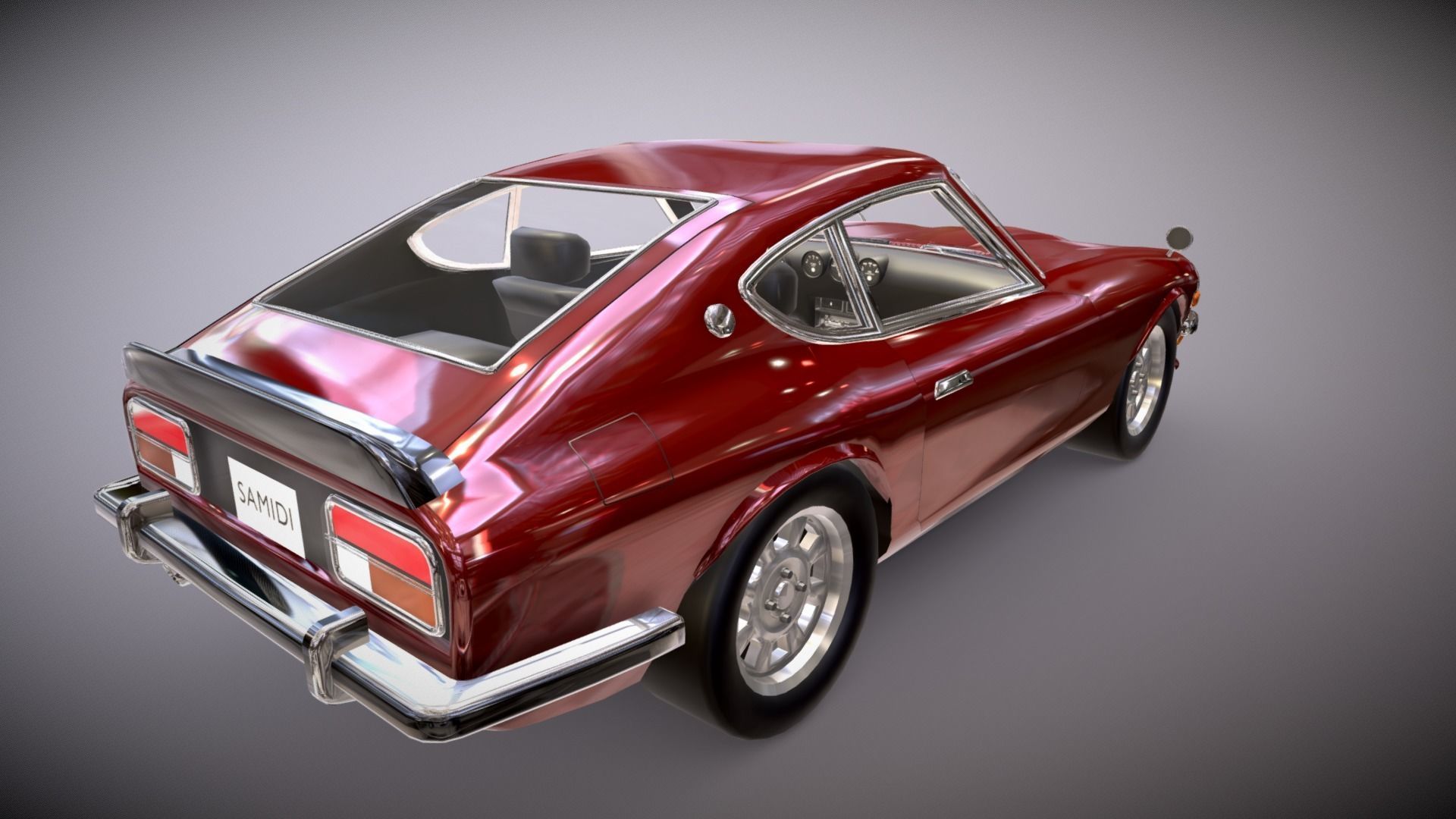 3D model Nissan 240z VR / AR / low-poly | CGTrader
