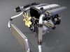 3D model Engine Inline 6 cylinders Animated VR / AR / low-poly | CGTrader