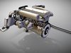 3D model Engine Inline 6 cylinders Animated VR / AR / low-poly | CGTrader