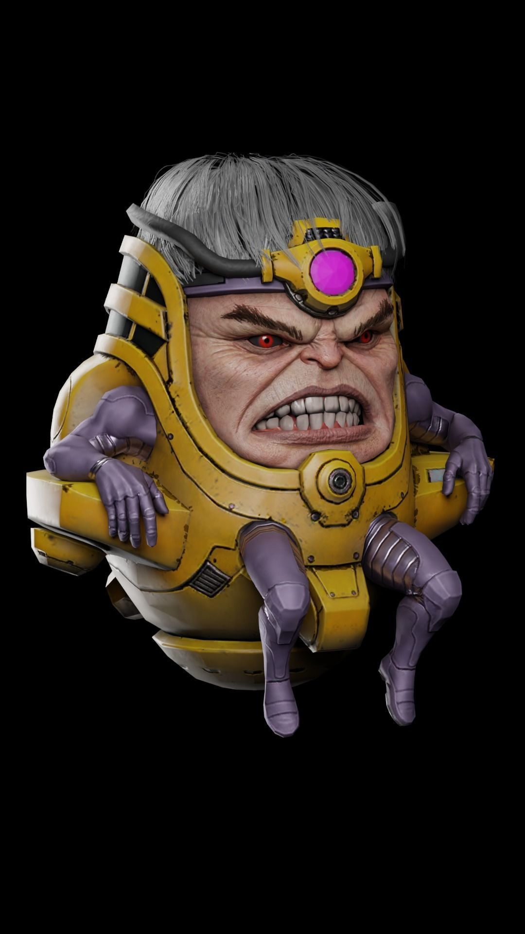 Lord modok 3D model rigged | CGTrader