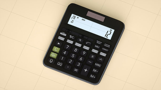 3D model calculator VR / AR / low-poly | CGTrader