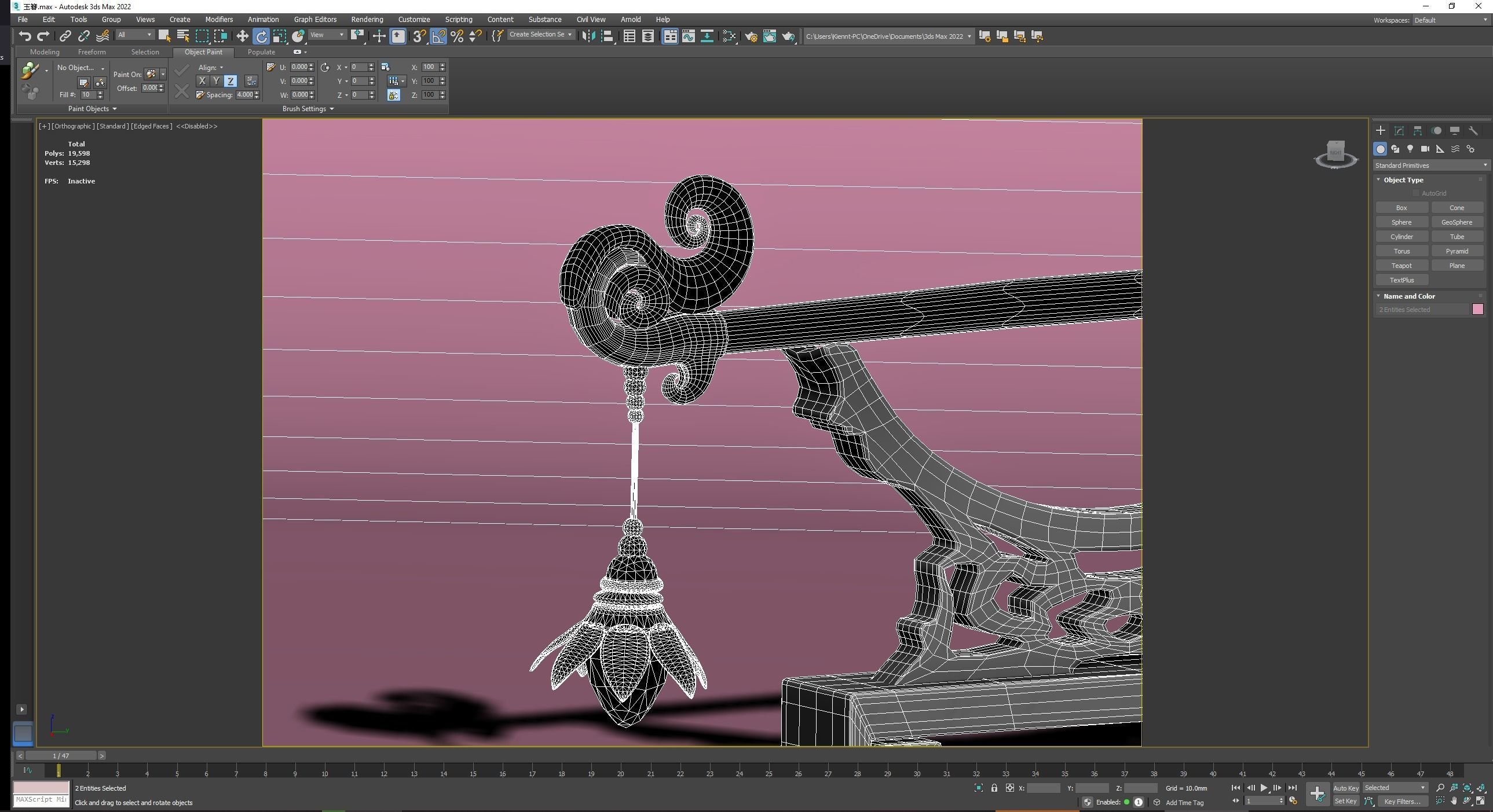 Hair Pins 3D model | CGTrader