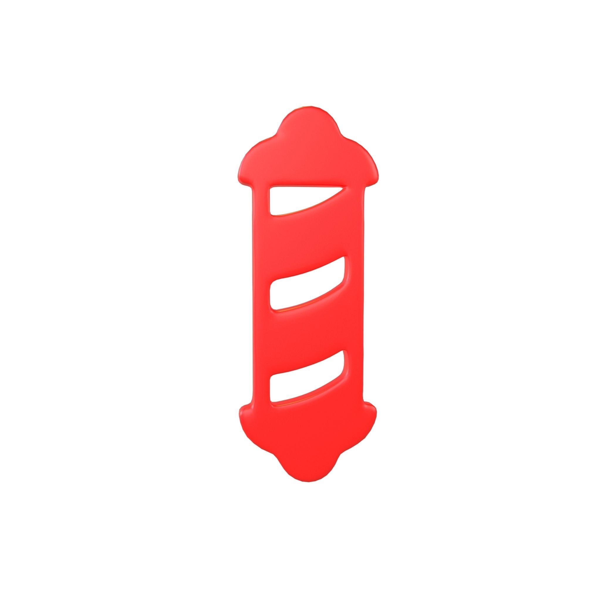 3D model Barber Pole Symbol v1 003 VR / AR / low-poly | CGTrader