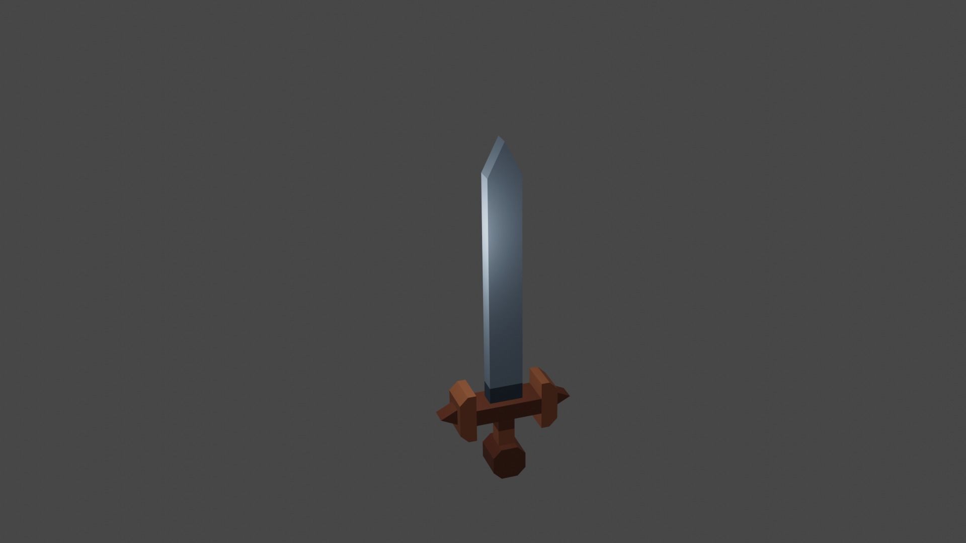 3D model Low Poly Sword B VR / AR / low-poly | CGTrader