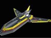 3D model GUTS WING 2 ultrman tiga plane aircraft Low-poly 3D model VR ...