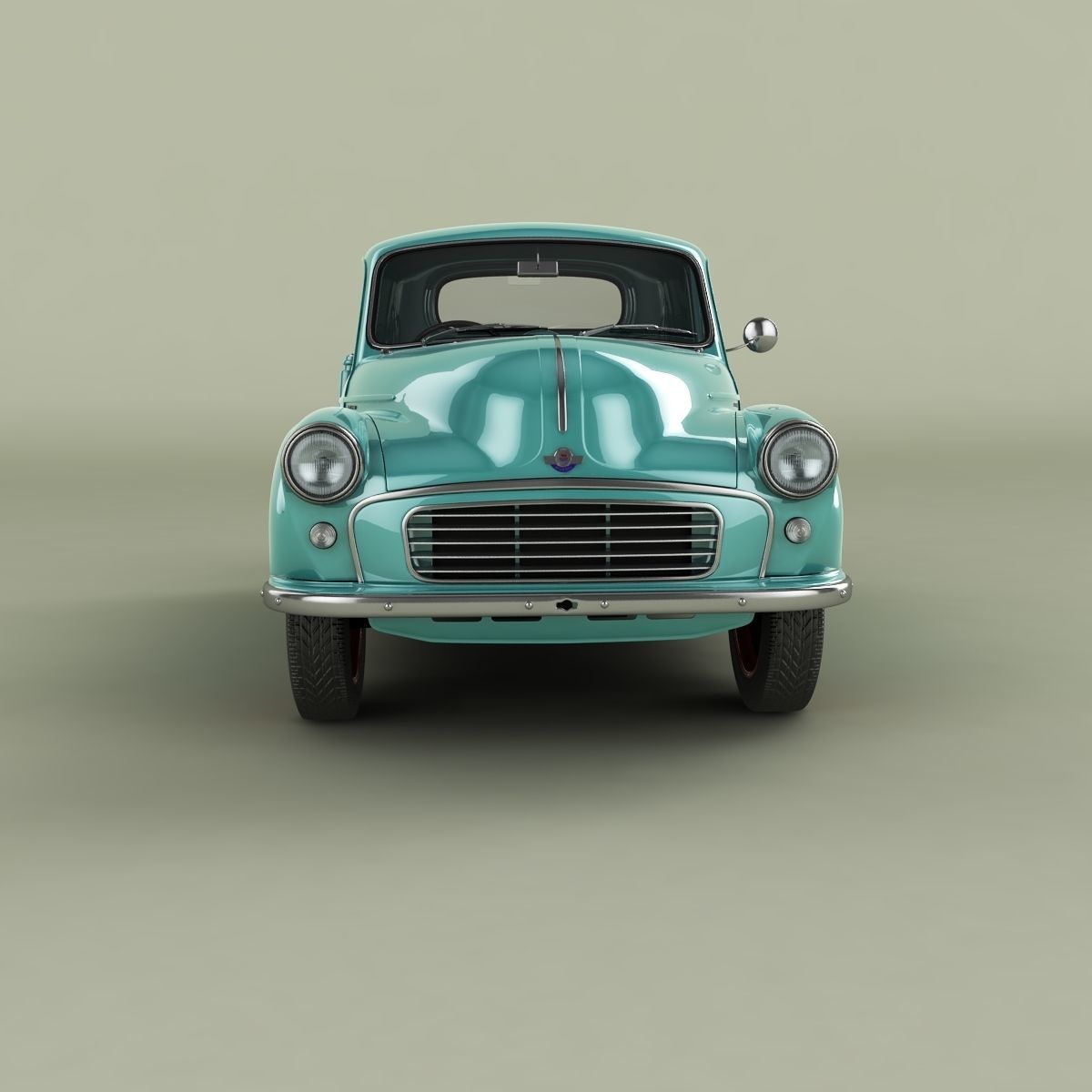 Morris Minor 1000 Pickup 3D model | CGTrader