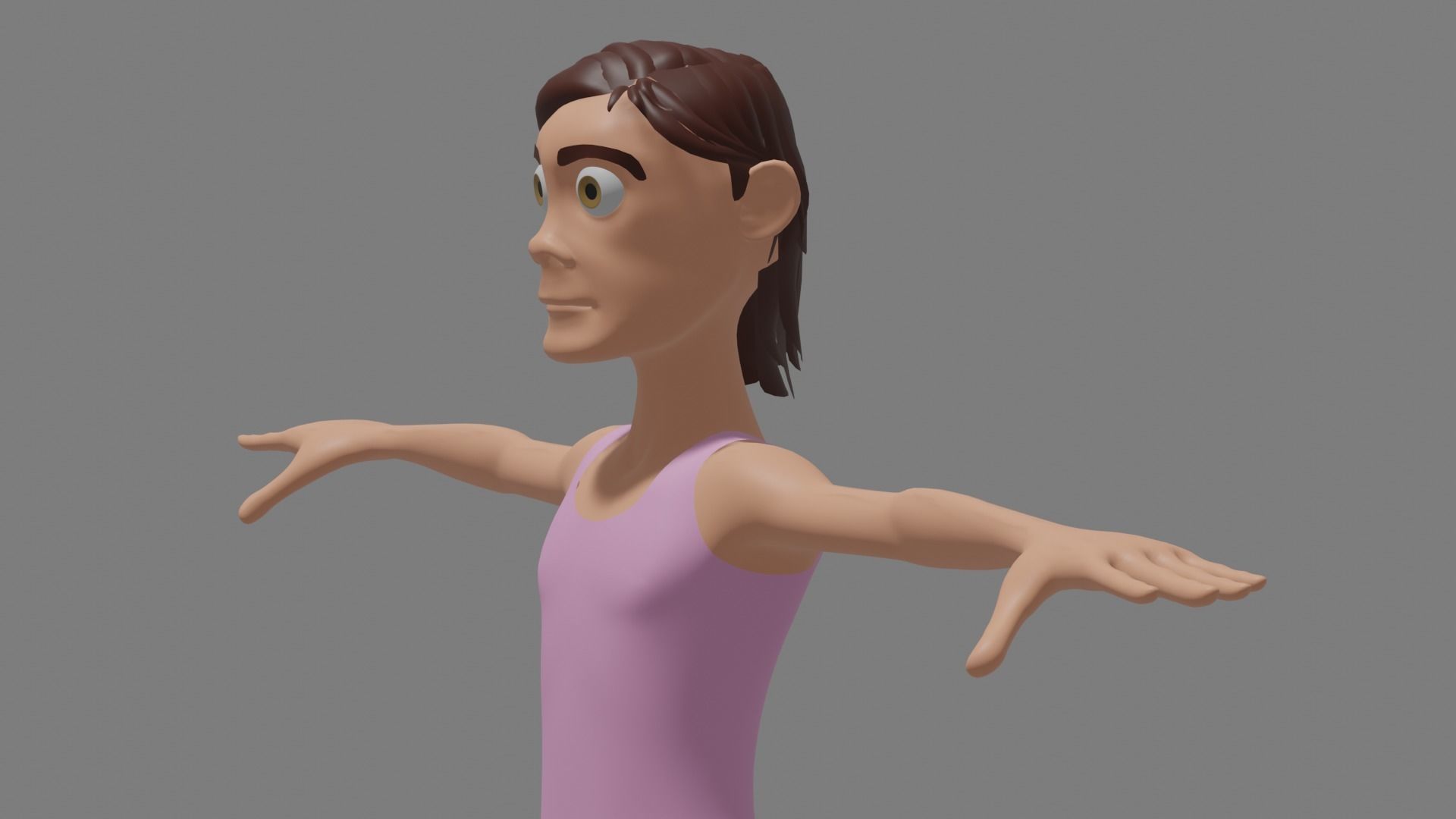 3D Model without bones free VR / AR / low-poly 3D model animated | CGTrader