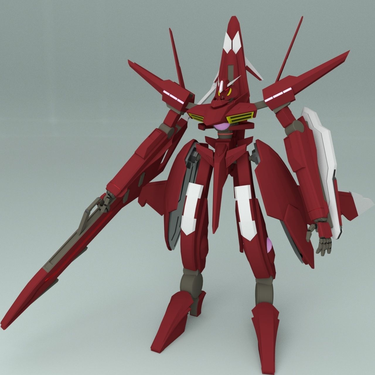 Arche Gundam 3D model | CGTrader