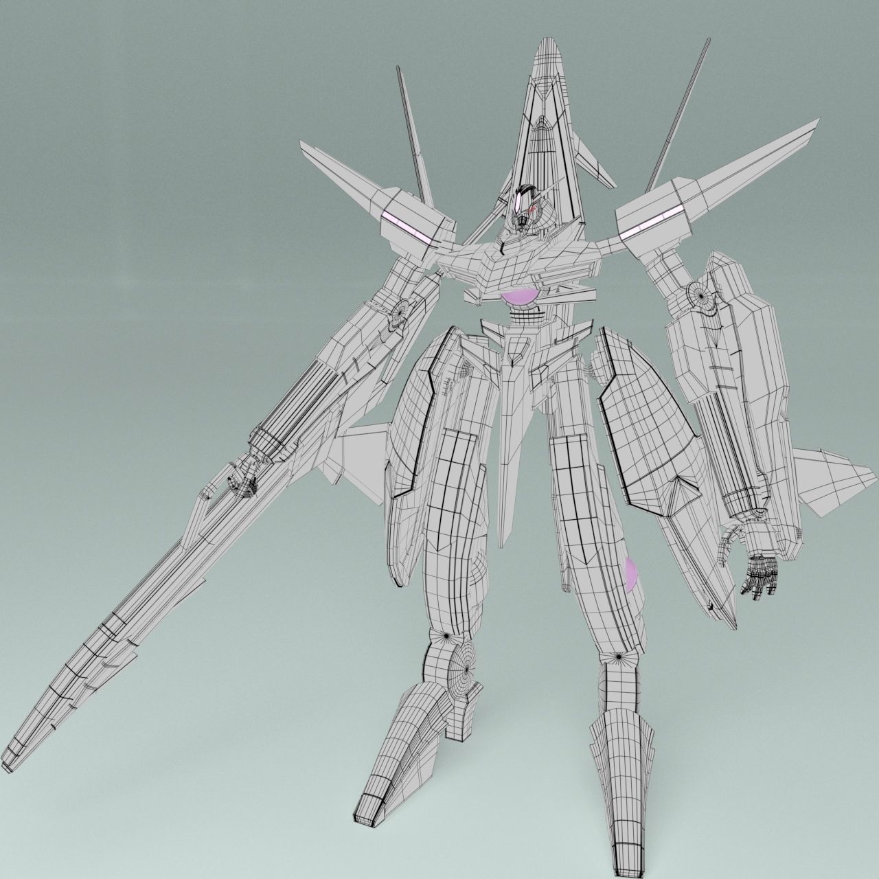 Arche Gundam 3D model | CGTrader