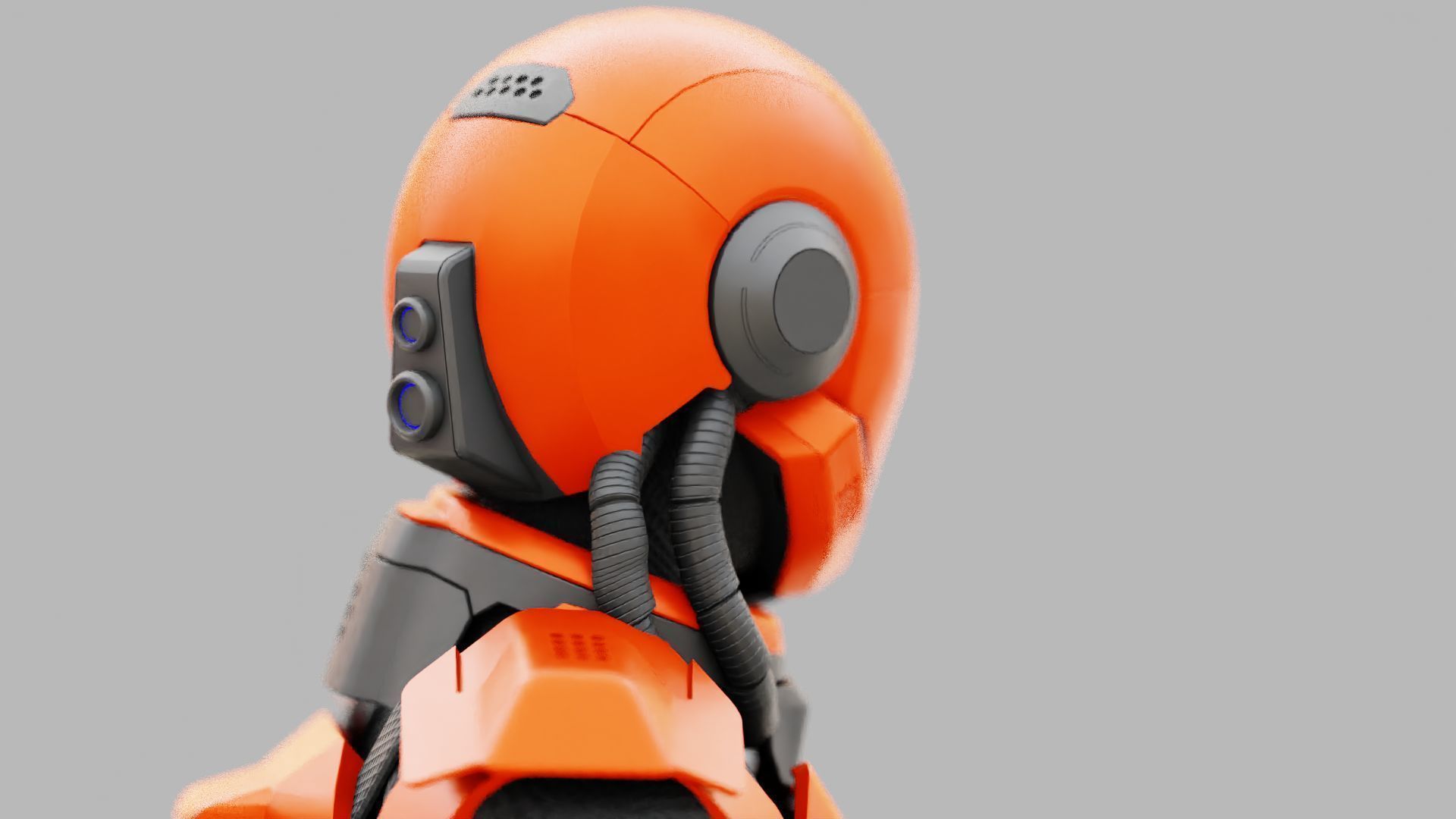 MARS MISSION SUITE RIGGED 3D model rigged | CGTrader