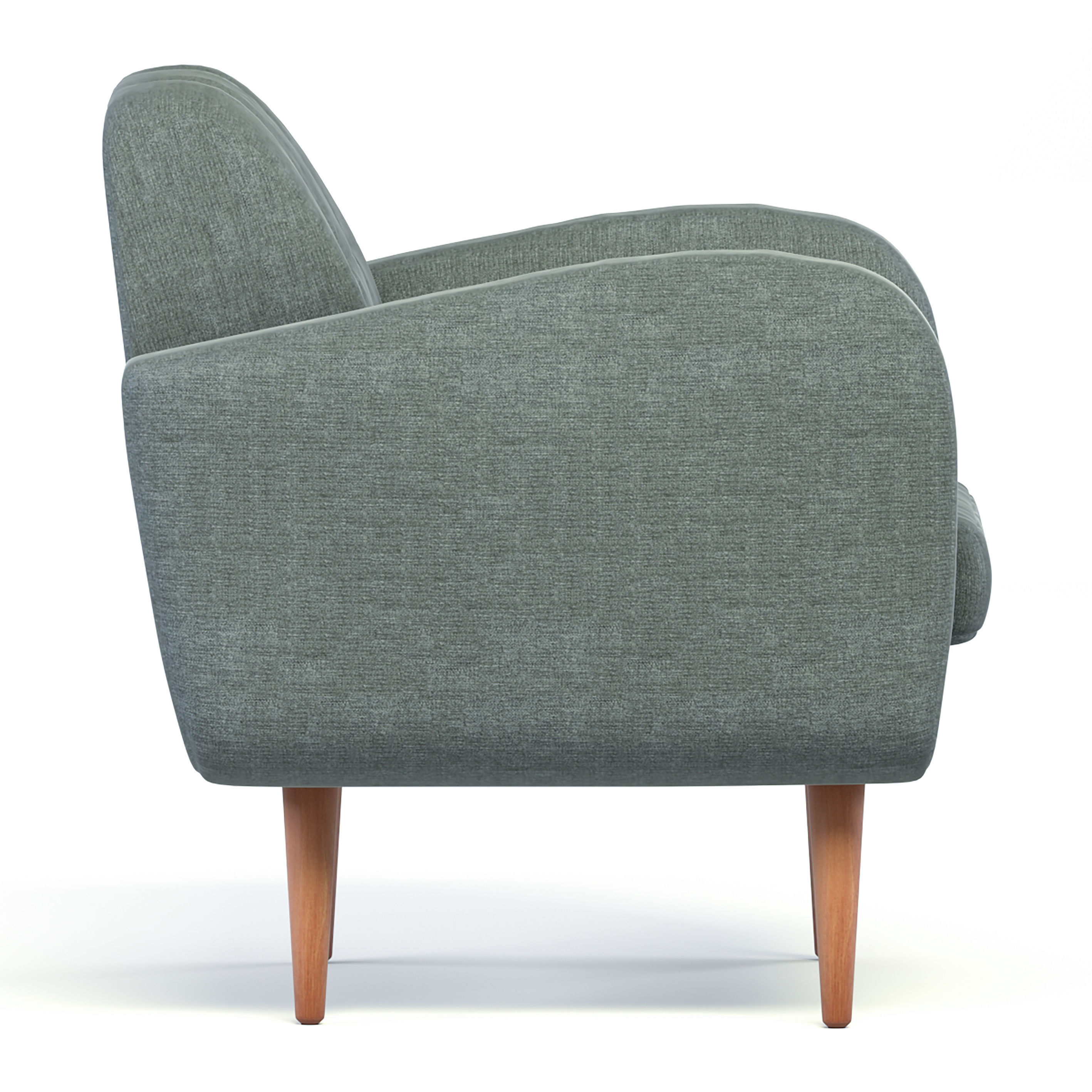 Valeria Tufted Armchair 3D model | CGTrader