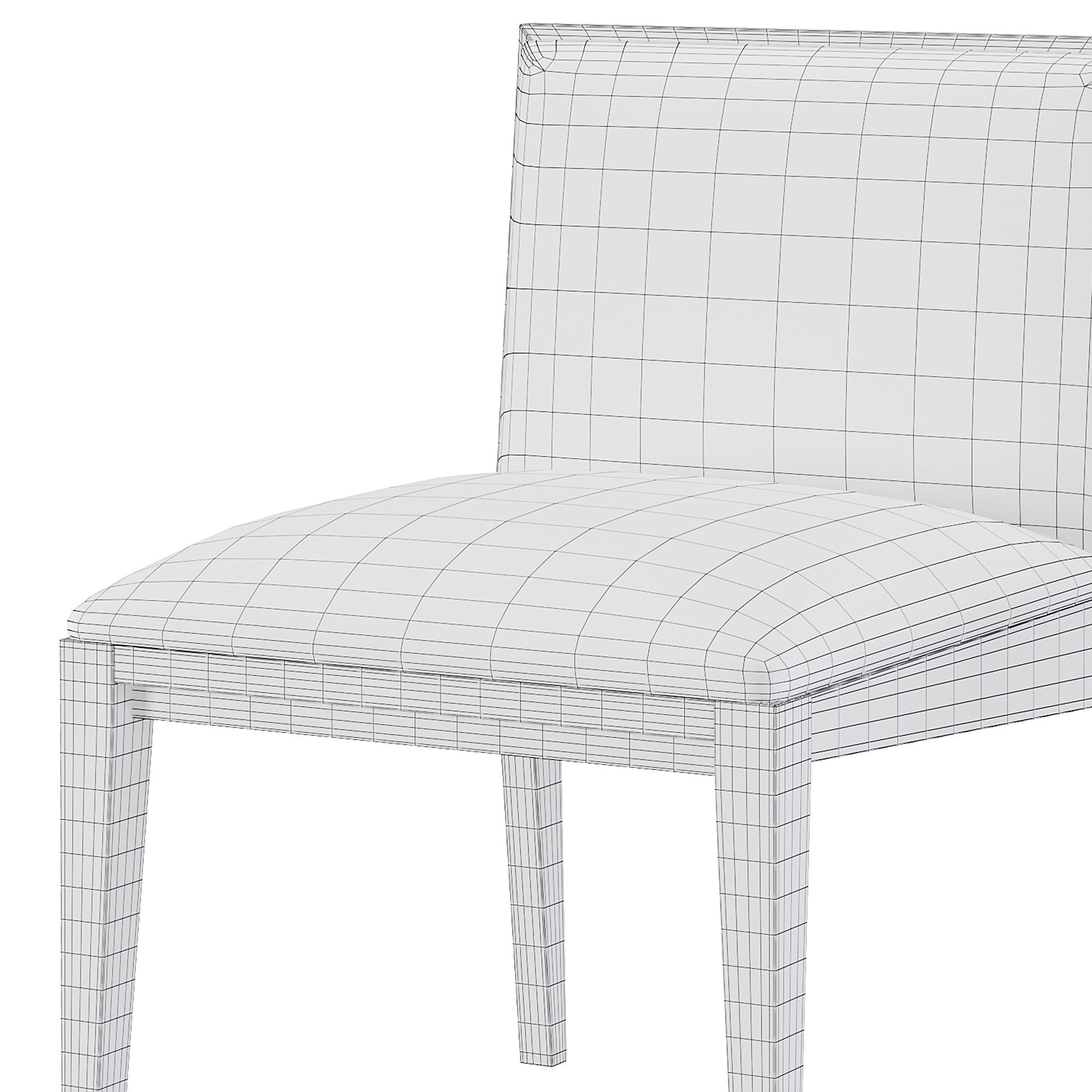 TRESSER DINING CHAIR by Bakerfurniture 3D model | CGTrader
