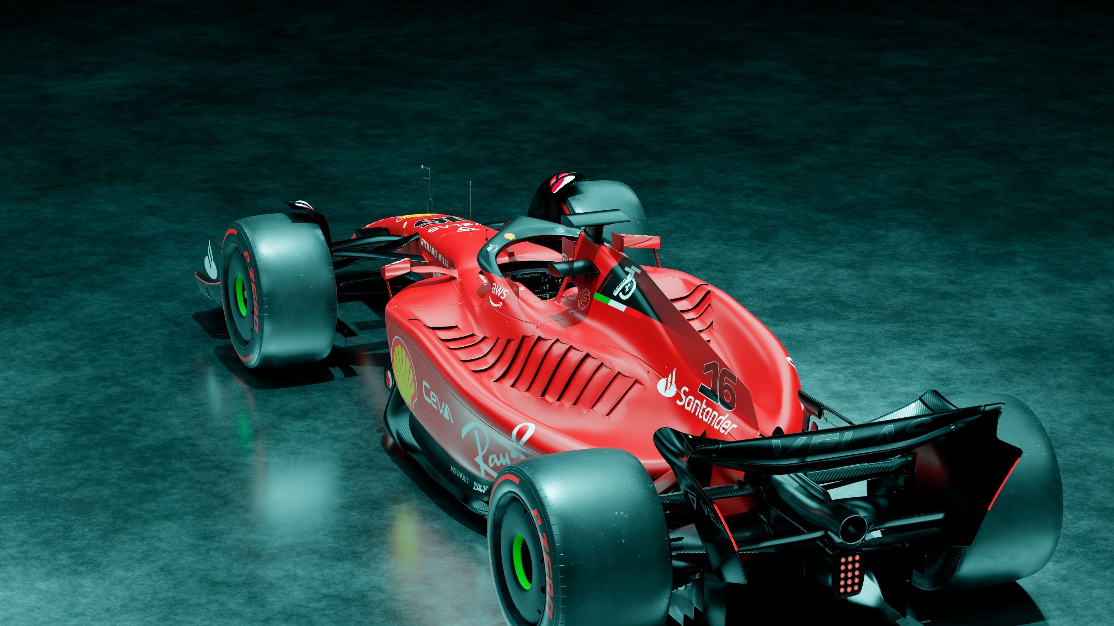 3D model f1 2022 Ferrari F1-75 VR / AR / low-poly | CGTrader