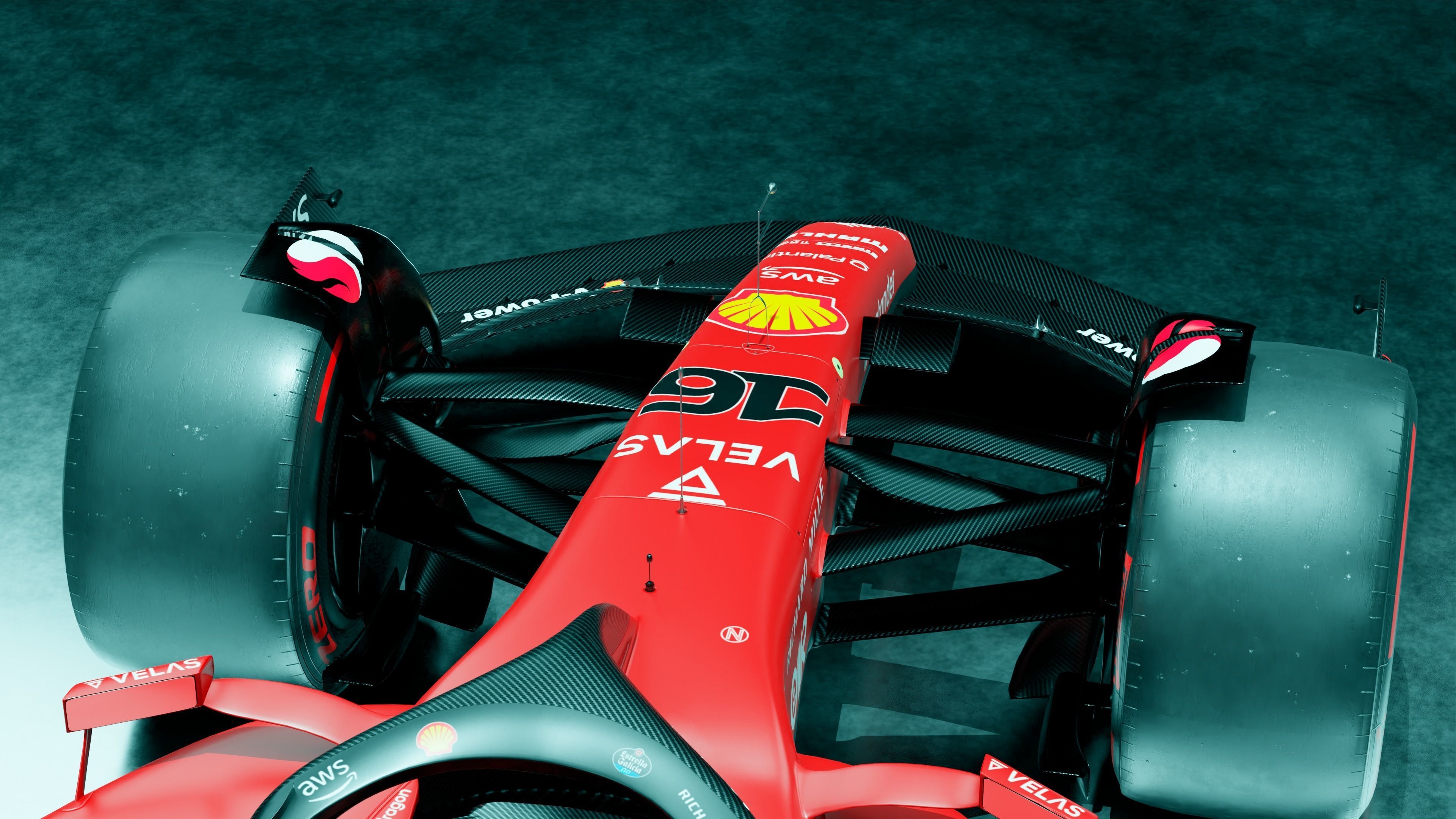 3D model f1 2022 Ferrari F1-75 VR / AR / low-poly | CGTrader