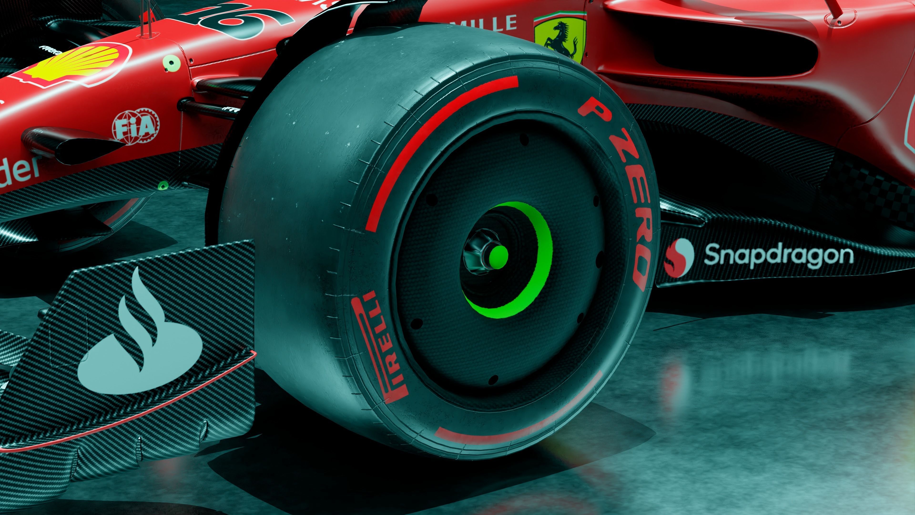 3D model f1 2022 Ferrari F1-75 VR / AR / low-poly | CGTrader