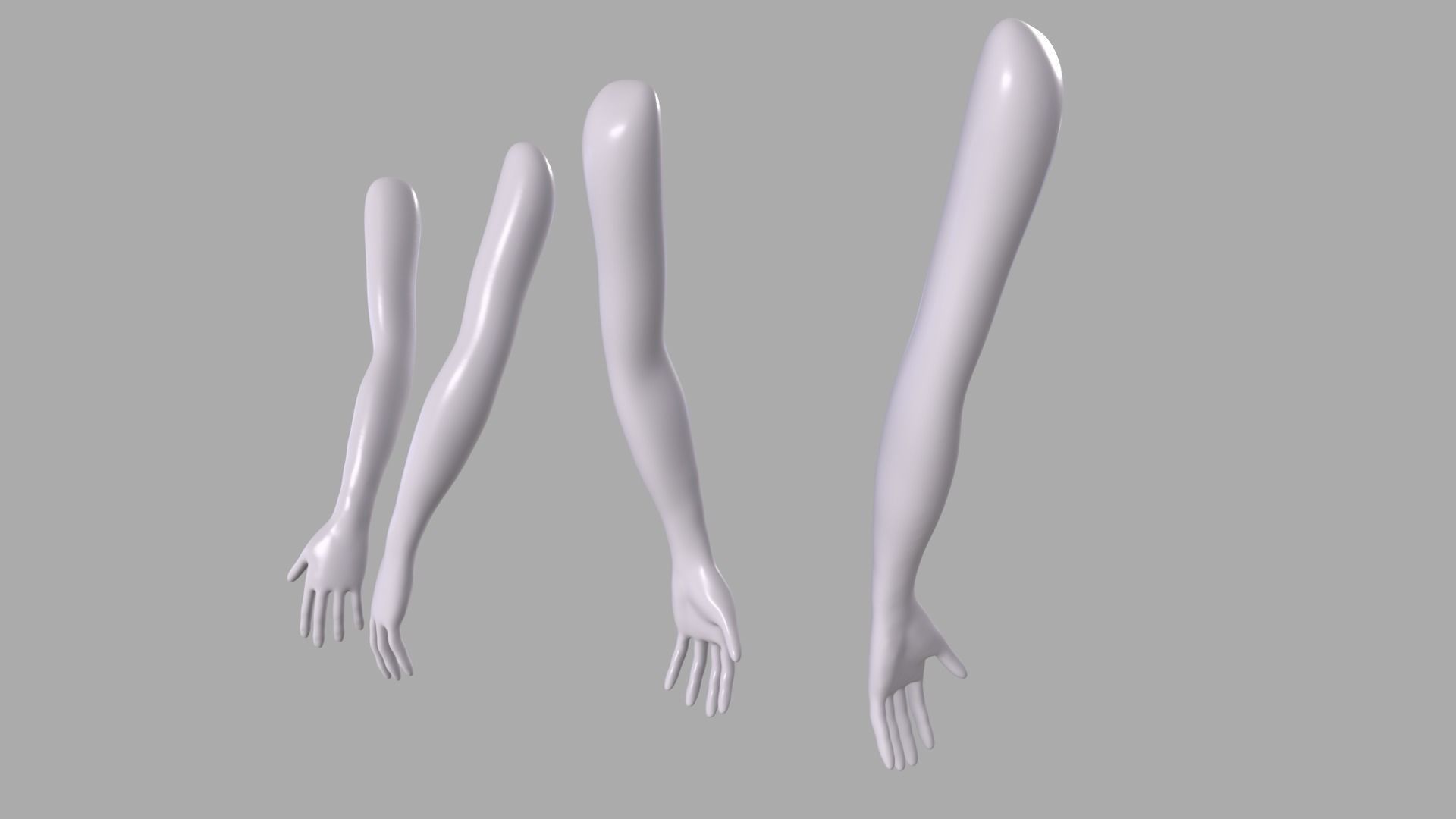Female Arm Base sculpt mesh 3D model | CGTrader