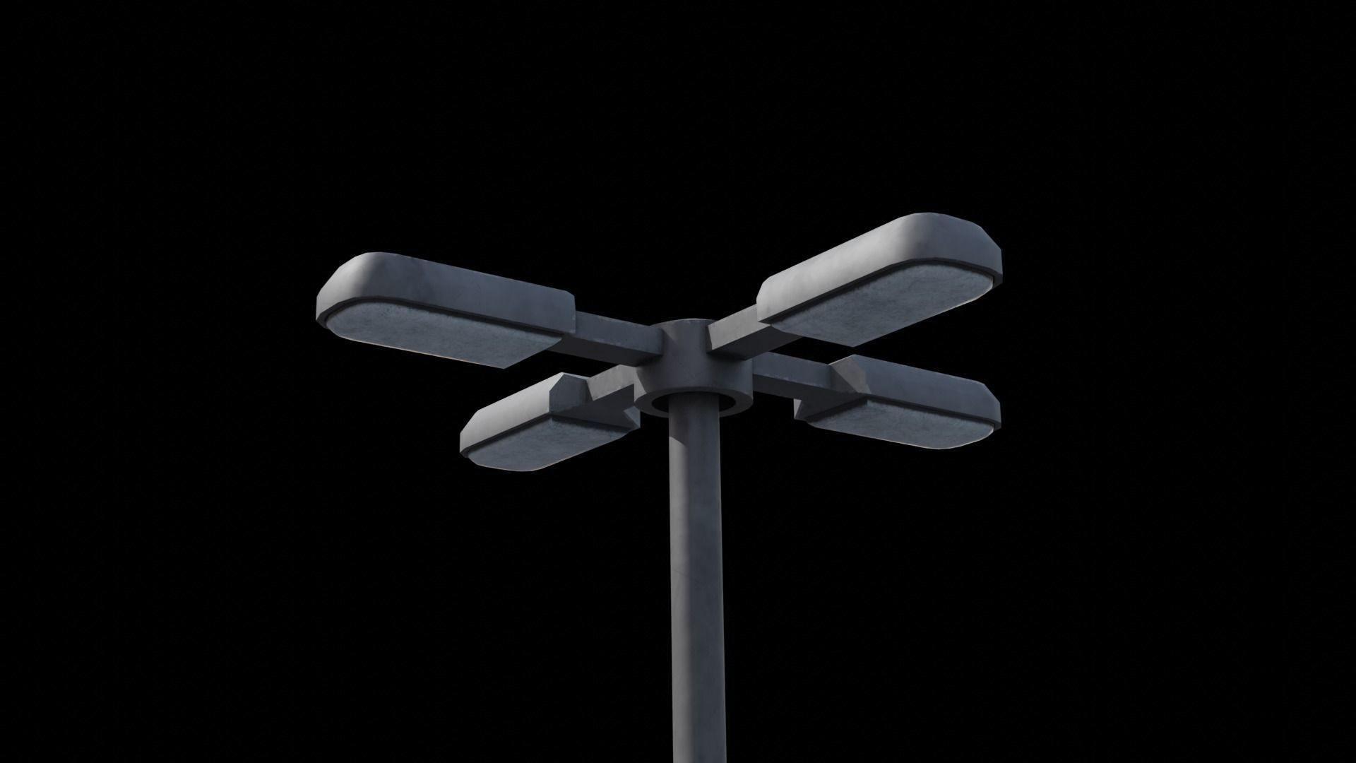 3D model Urban Street Light Pack with 4K Texture Sets VR / AR / low ...