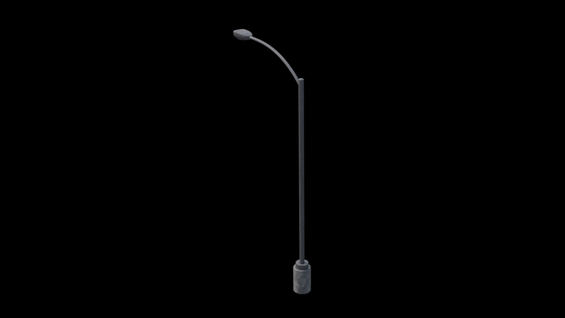 3D model Urban Street Light Pack with 4K Texture Sets VR / AR / low ...