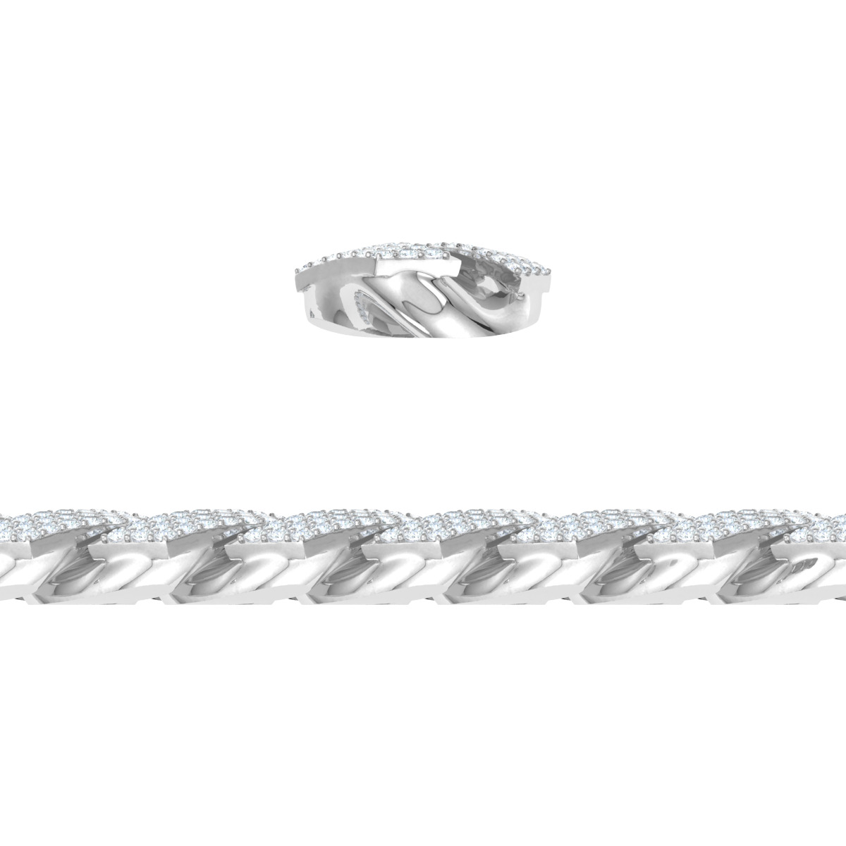 CUBAN CHAIN 3D model 3D printable | CGTrader