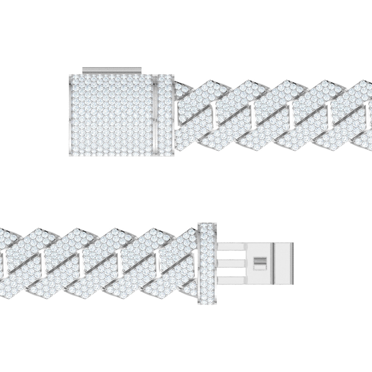 CUBAN CHAIN 3D model 3D printable | CGTrader