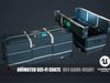 3D model Animated Scifi Crate VR / AR / low-poly | CGTrader