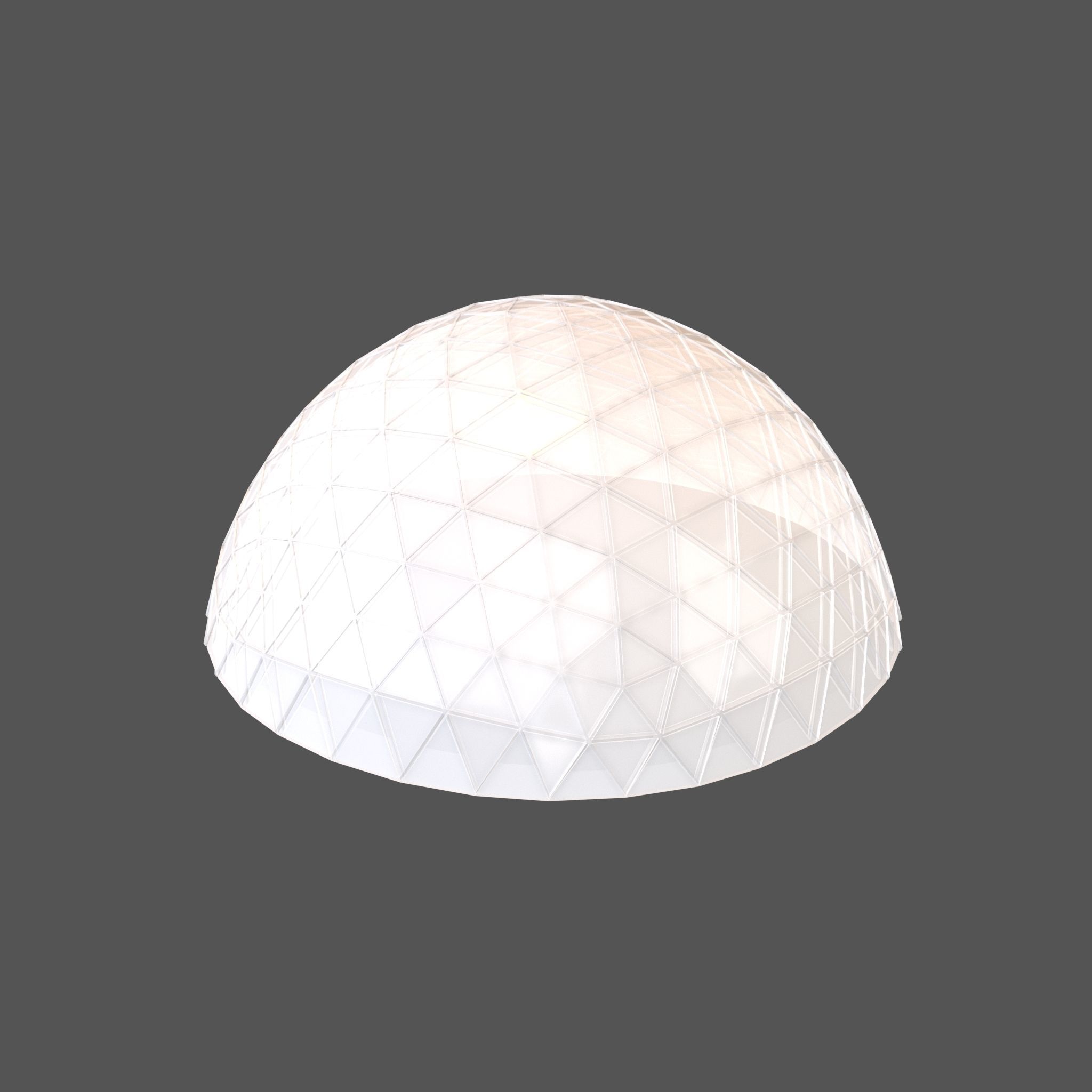 3D model Geodesic Dome v1 001 VR / AR / low-poly | CGTrader