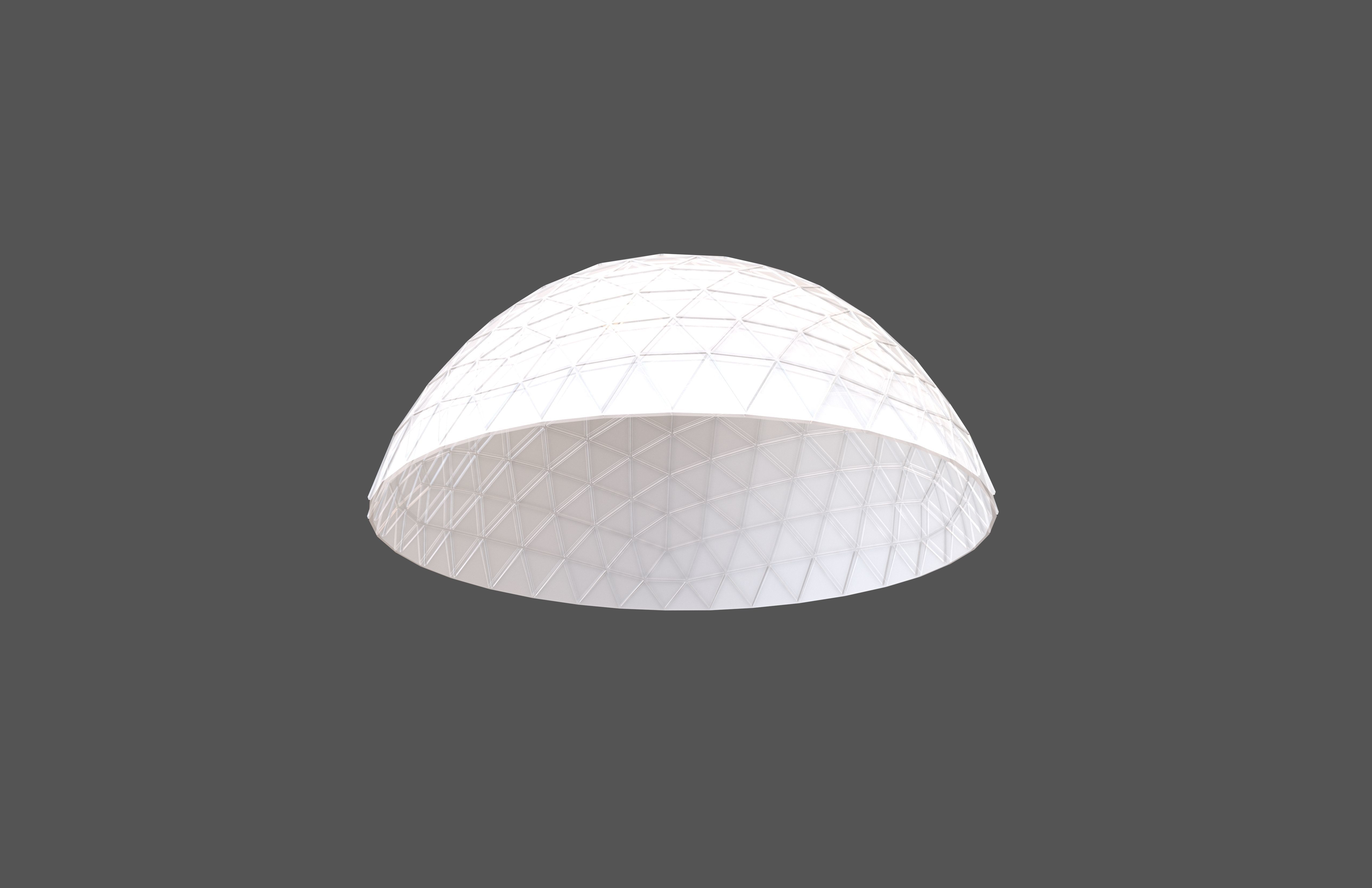 3D model Geodesic Dome v1 001 VR / AR / low-poly | CGTrader