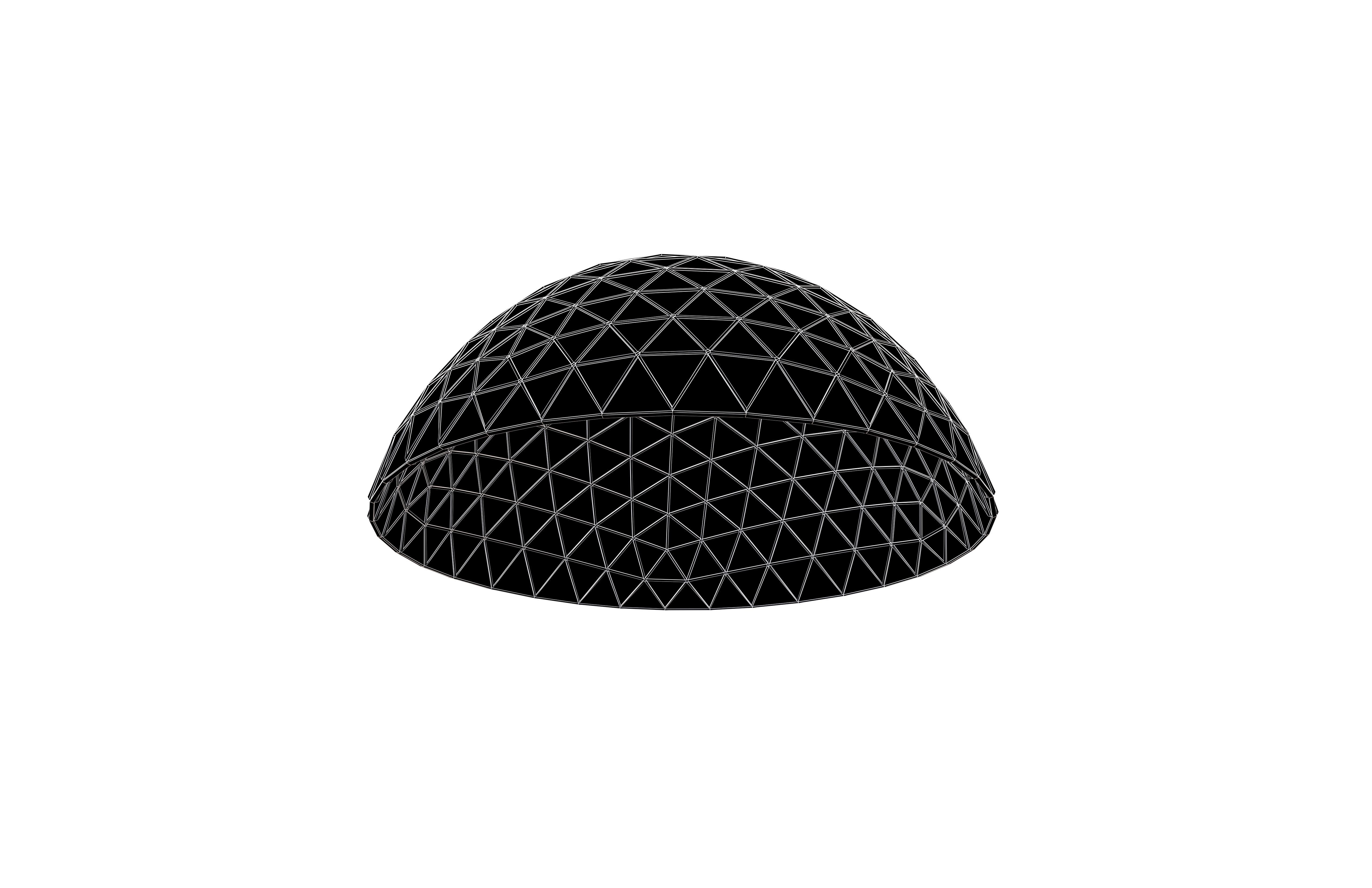 3D model Geodesic Dome v1 001 VR / AR / low-poly | CGTrader
