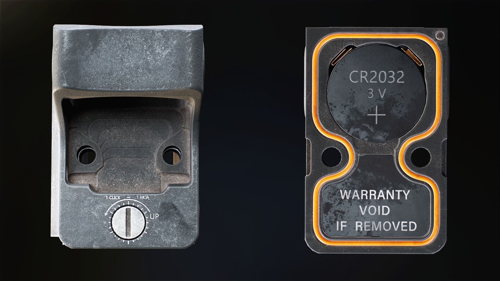 3D model Trijicon RMR Type 2 VR / AR / low-poly | CGTrader