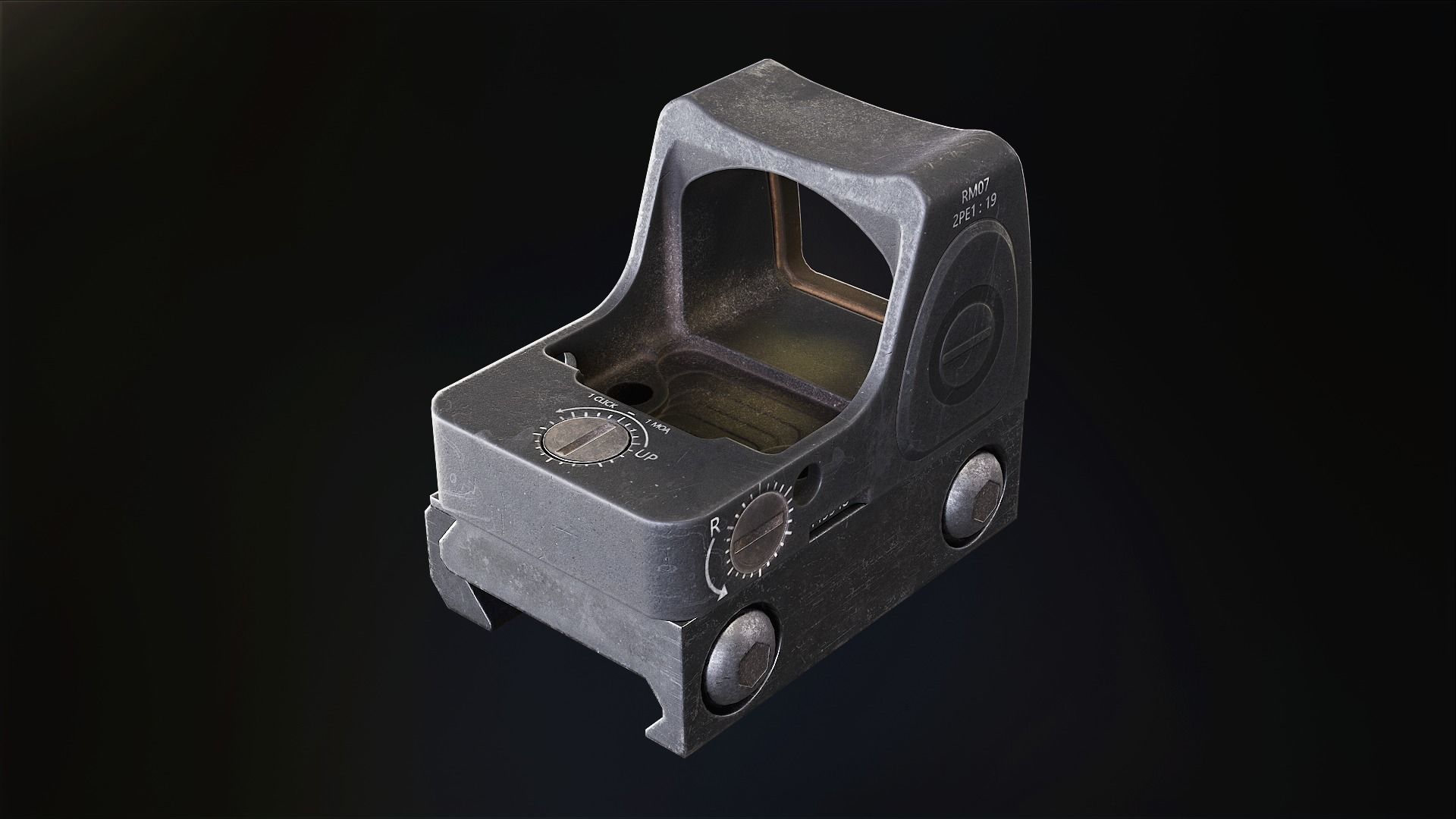 3D model Trijicon RMR Type 2 VR / AR / low-poly | CGTrader