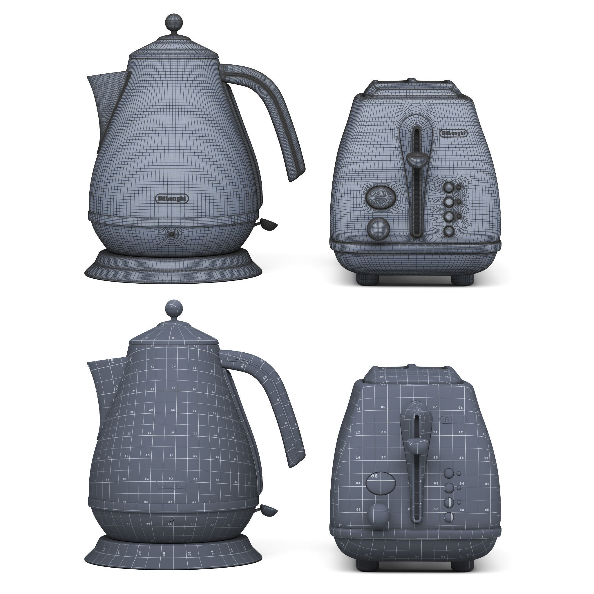 Delonghi Kitchen Appliance 3D model | CGTrader