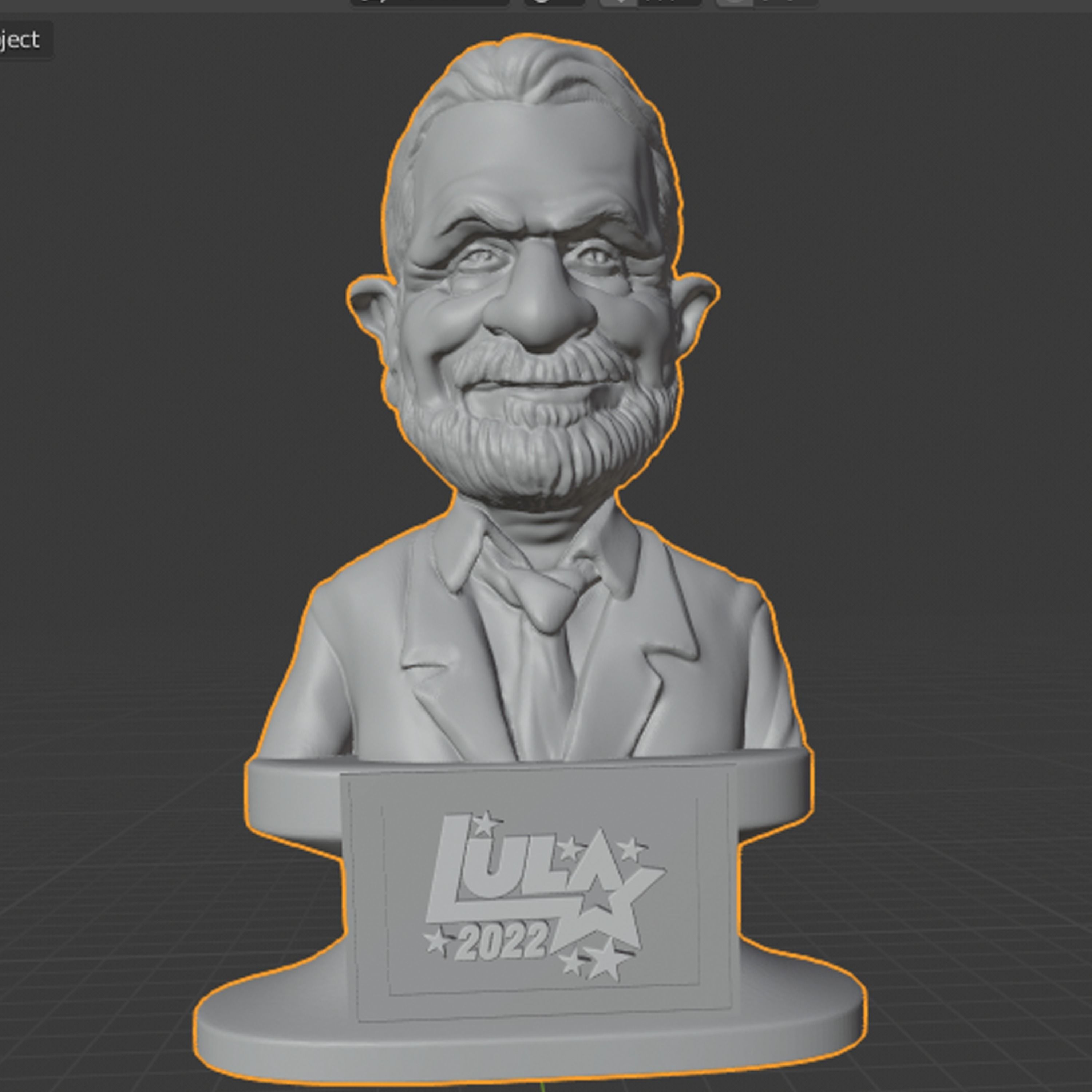 3D model 3D LULA COMBO IMPRESSAO 3D model VR / AR / low-poly | CGTrader
