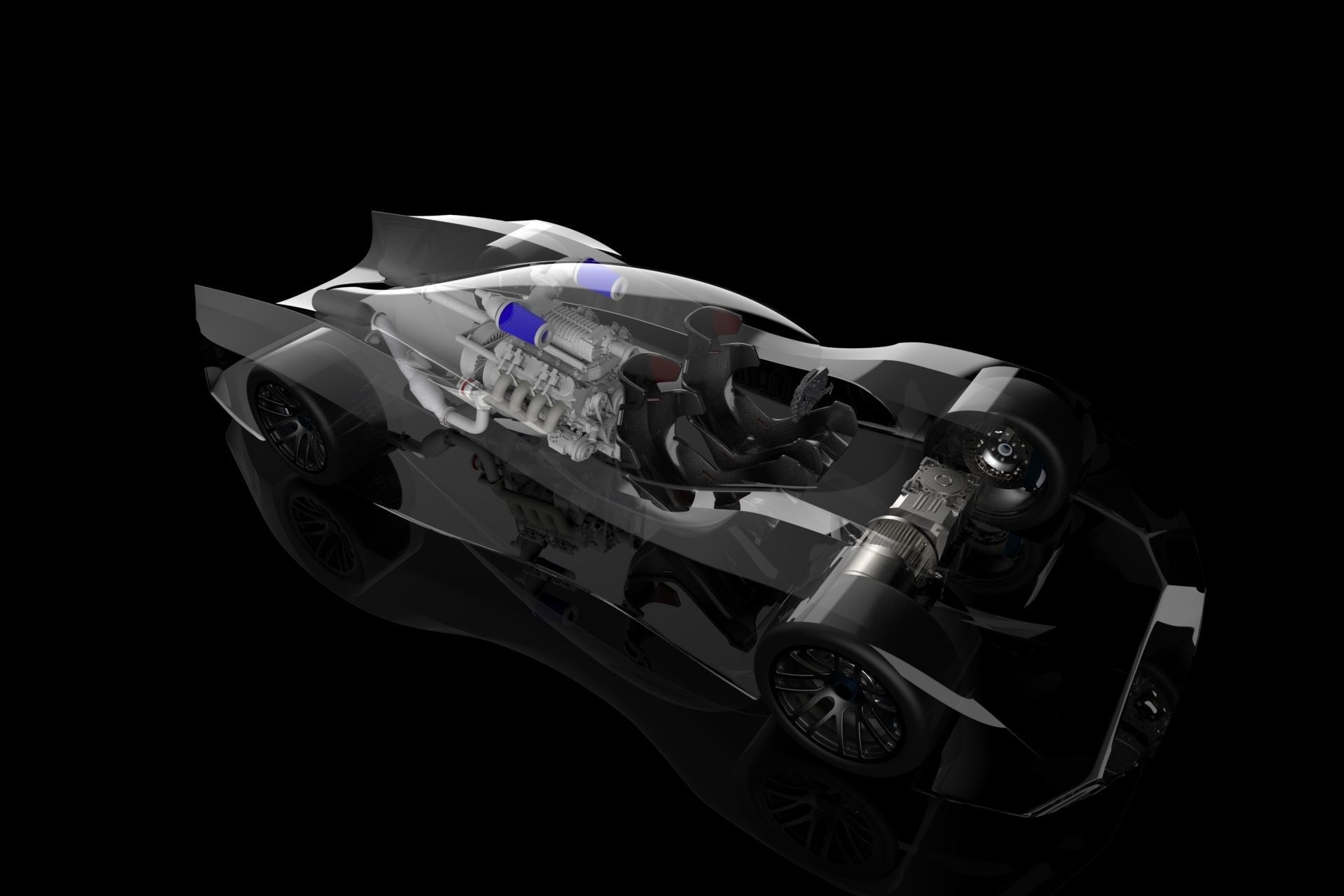 Le Mans Race Cars 3D model | CGTrader