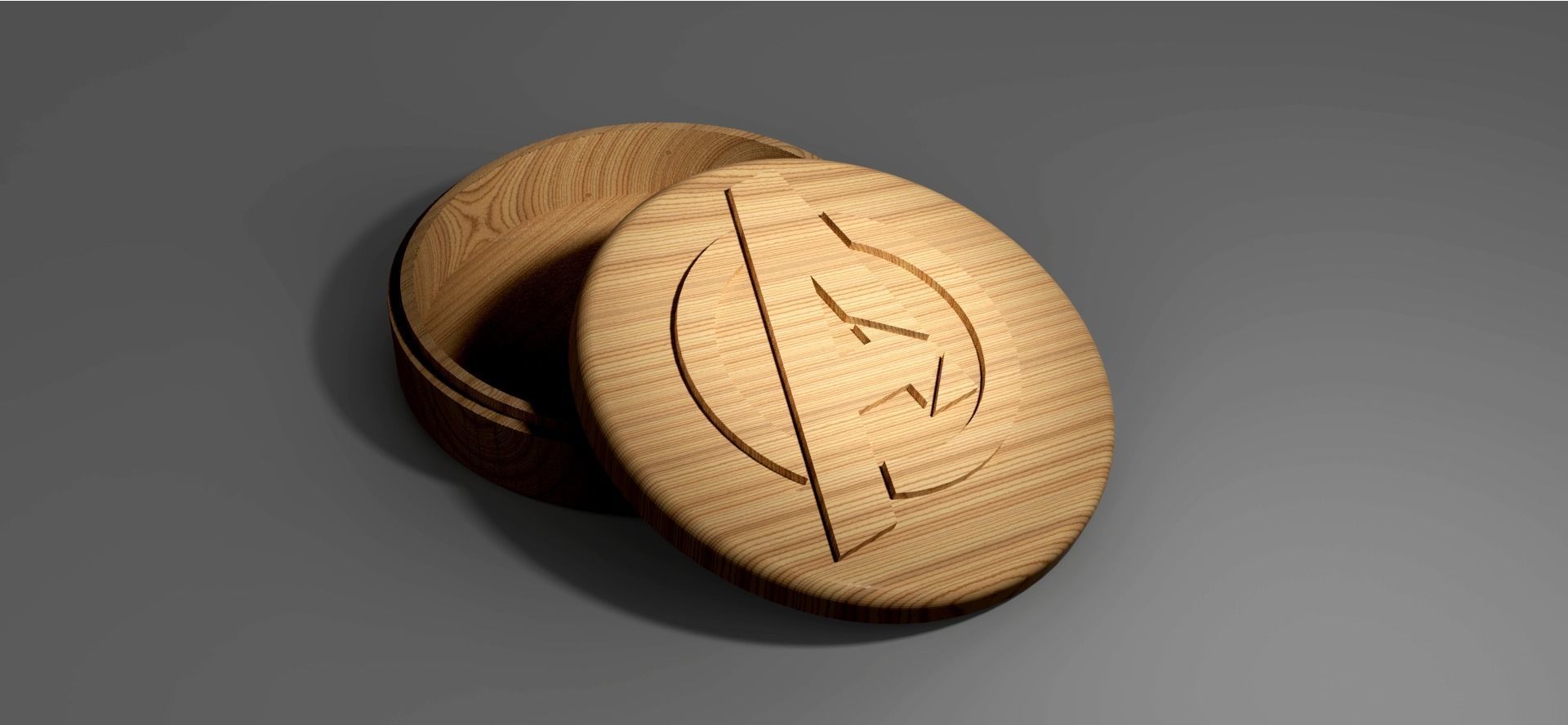 V-carved Avengers box eps svg CNC router and 3D model 3D printable ...