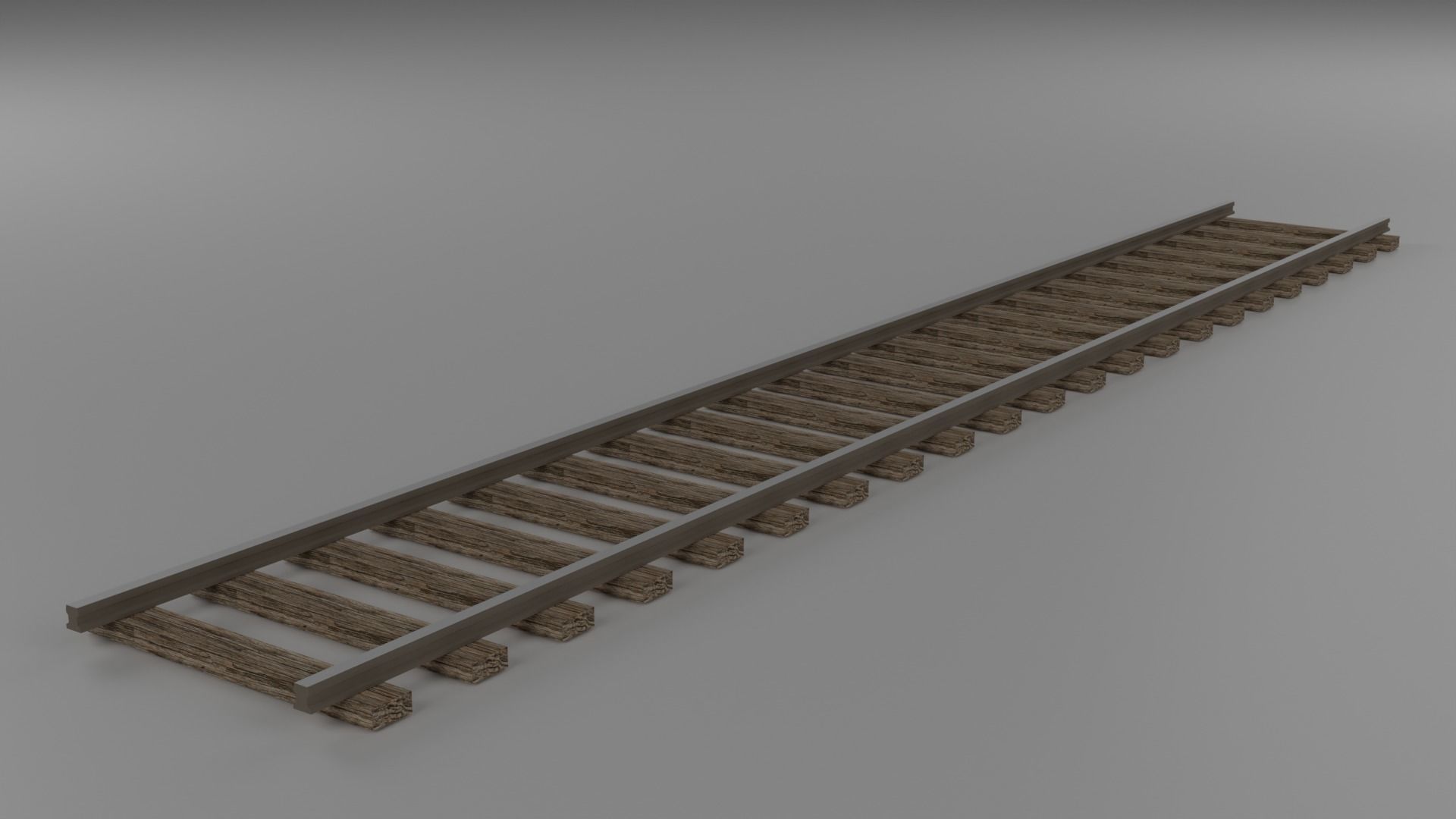 RSD-5 diesel locomotive and a set of rails free VR / AR / low-poly 3D ...