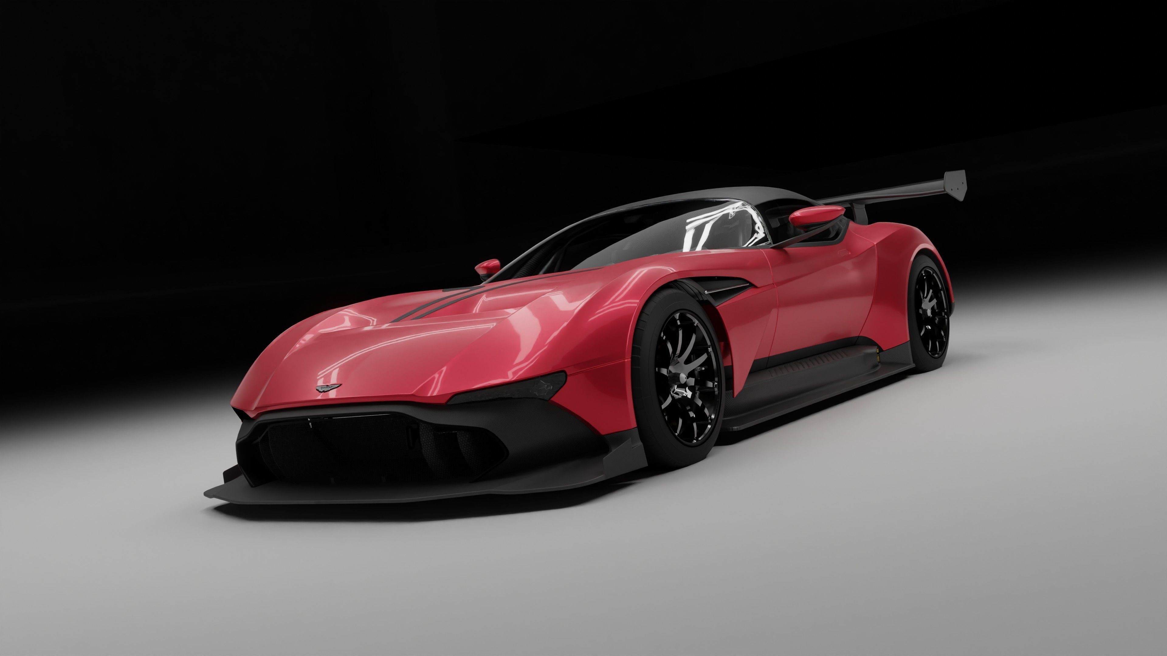 aston martin vulcan car 3D model rigged | CGTrader