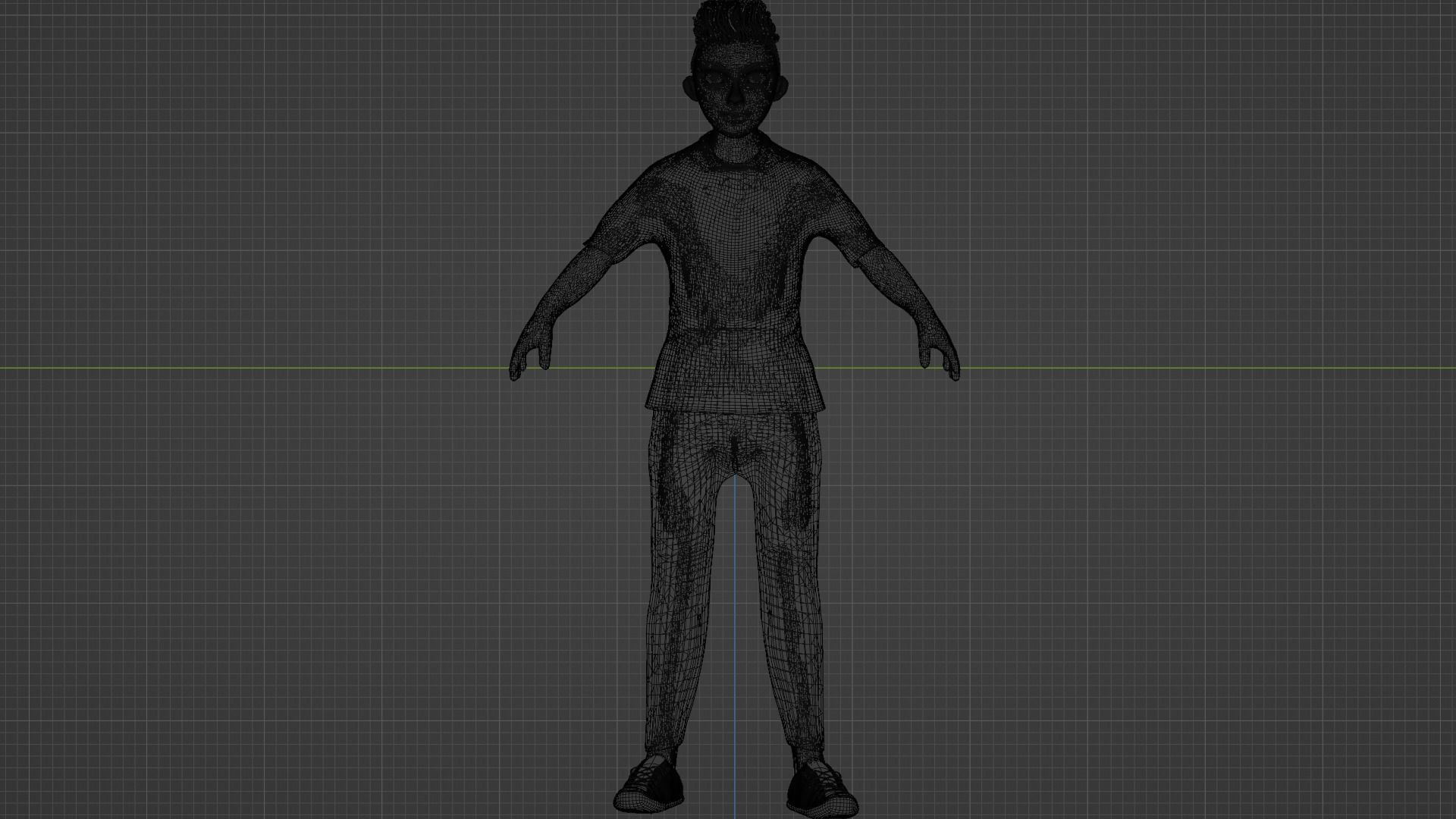 3d young-man model person 3D model | CGTrader