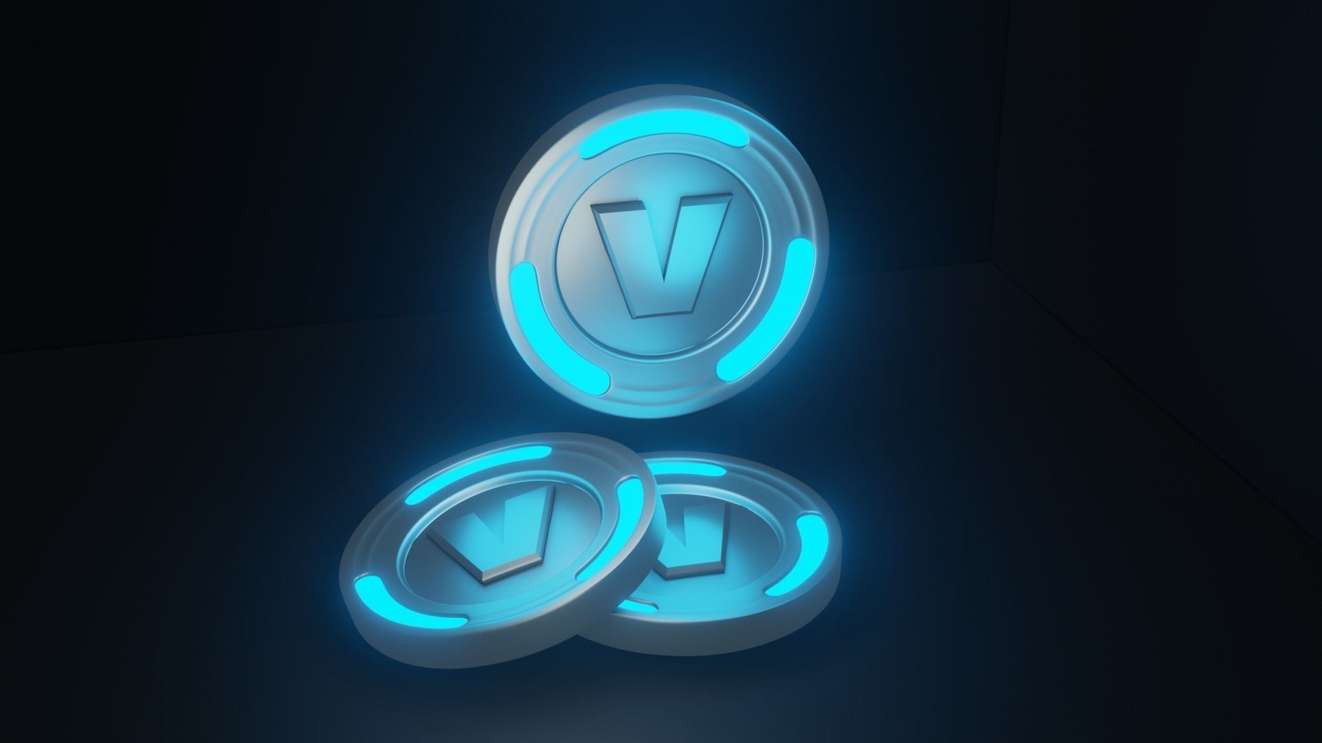 Fortnite Coin 3D model | CGTrader