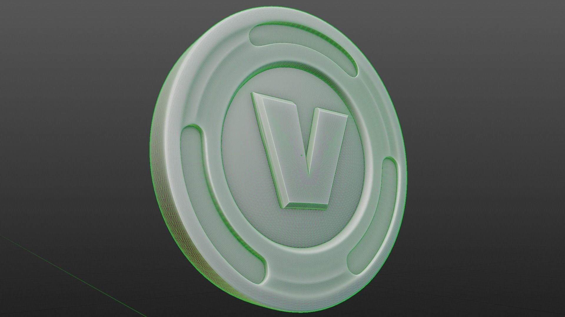 Fortnite Coin 3D model | CGTrader