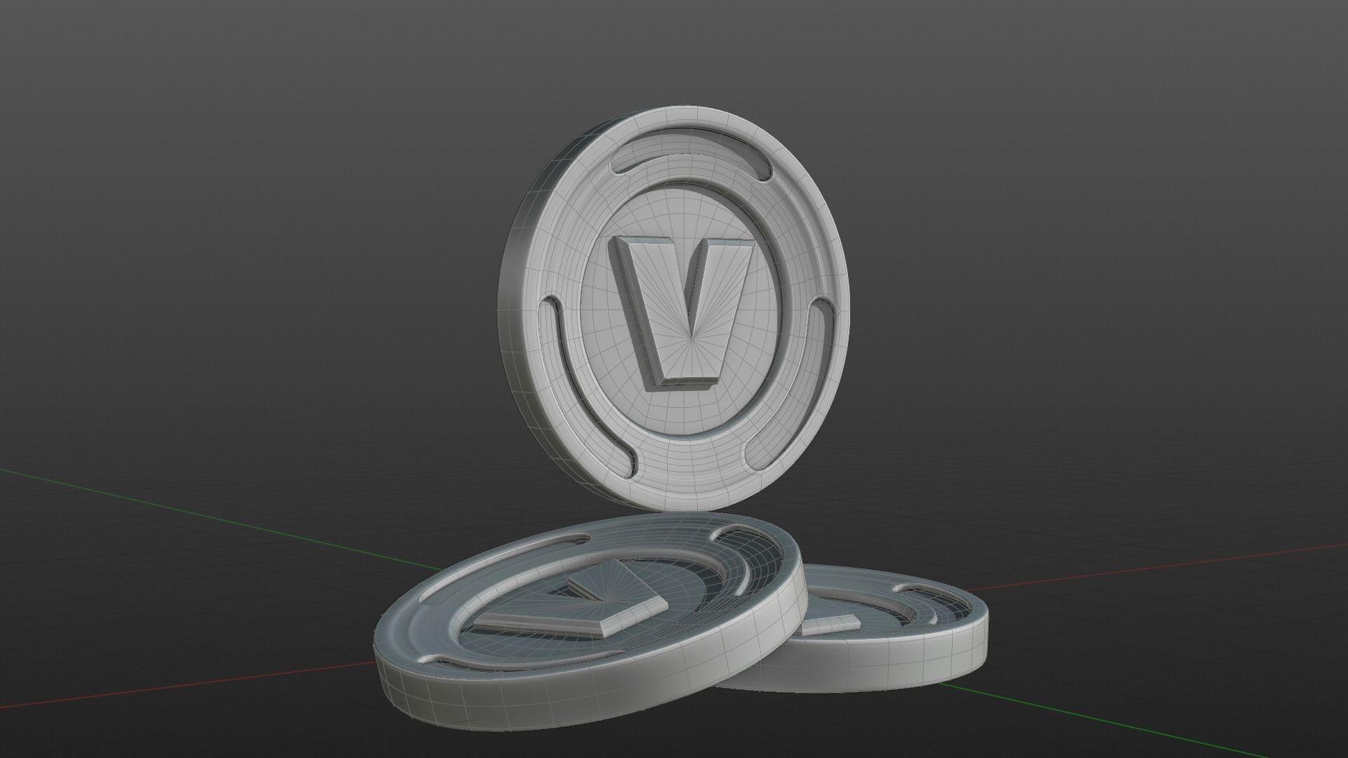 Fortnite Coin 3D model | CGTrader