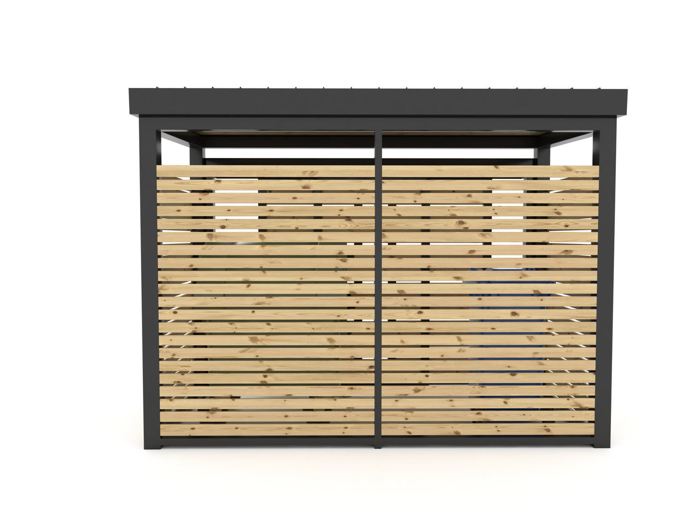 Rubbish Bin Store 3D model | CGTrader