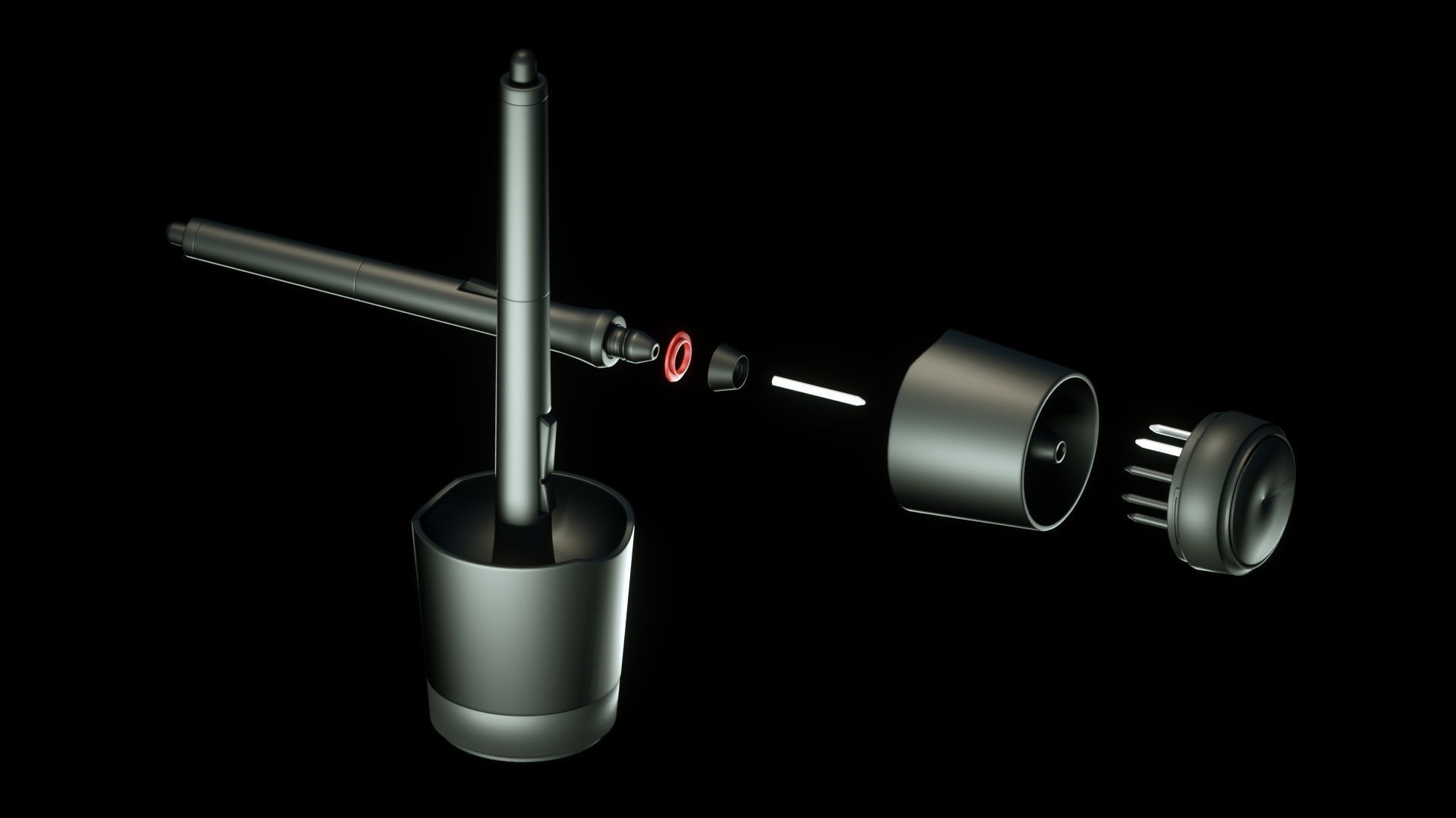 3D model wacom-tablet vacuum cleaner VR / AR / low-poly | CGTrader