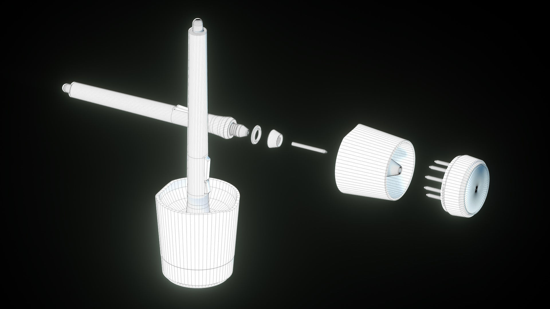 3D model wacom-tablet vacuum cleaner VR / AR / low-poly | CGTrader