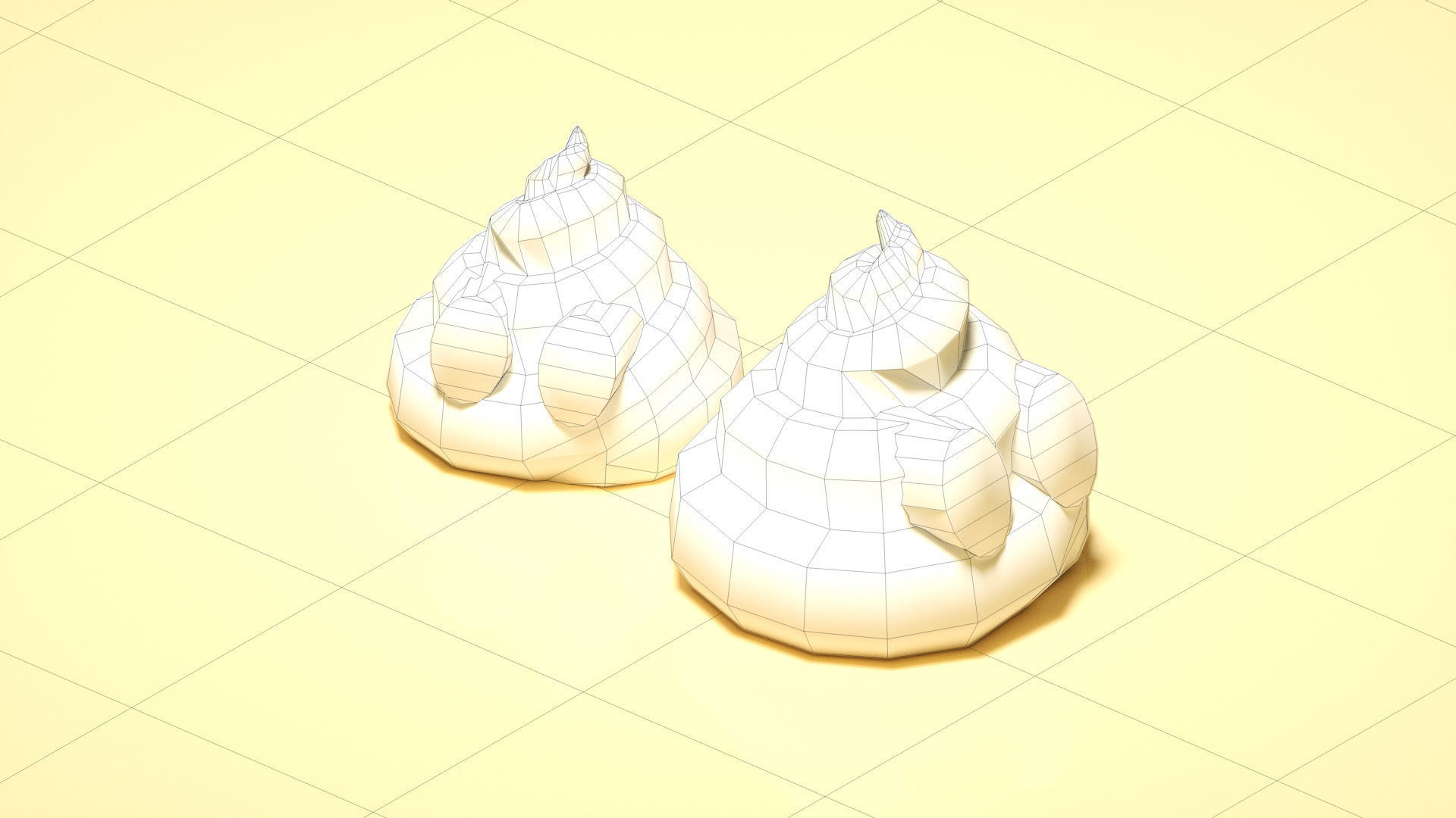 3D model poop excrement VR / AR / low-poly | CGTrader