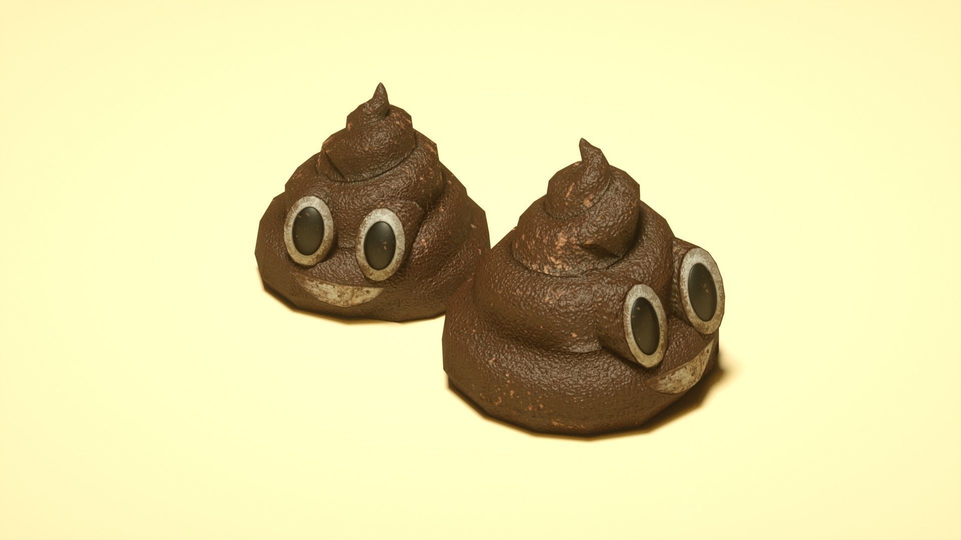 3D model poop excrement VR / AR / low-poly | CGTrader