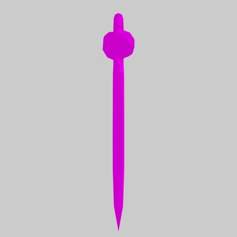 3D model Simple Mage Staff VR / AR / low-poly | CGTrader